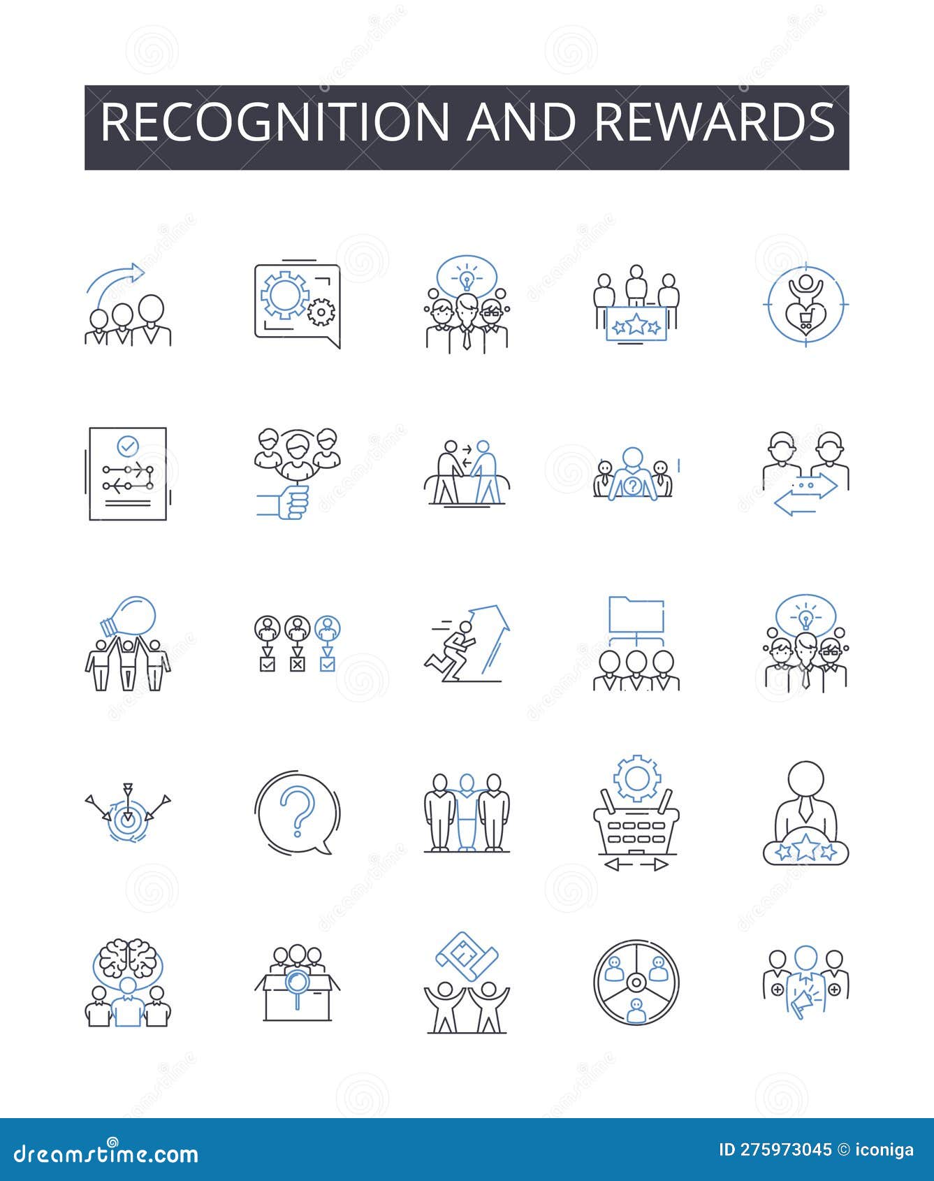 Recognition and Rewards Line Icons Collection. Appreciation ... Recognition and Rewards Line Icons Collection. Appreciation ...