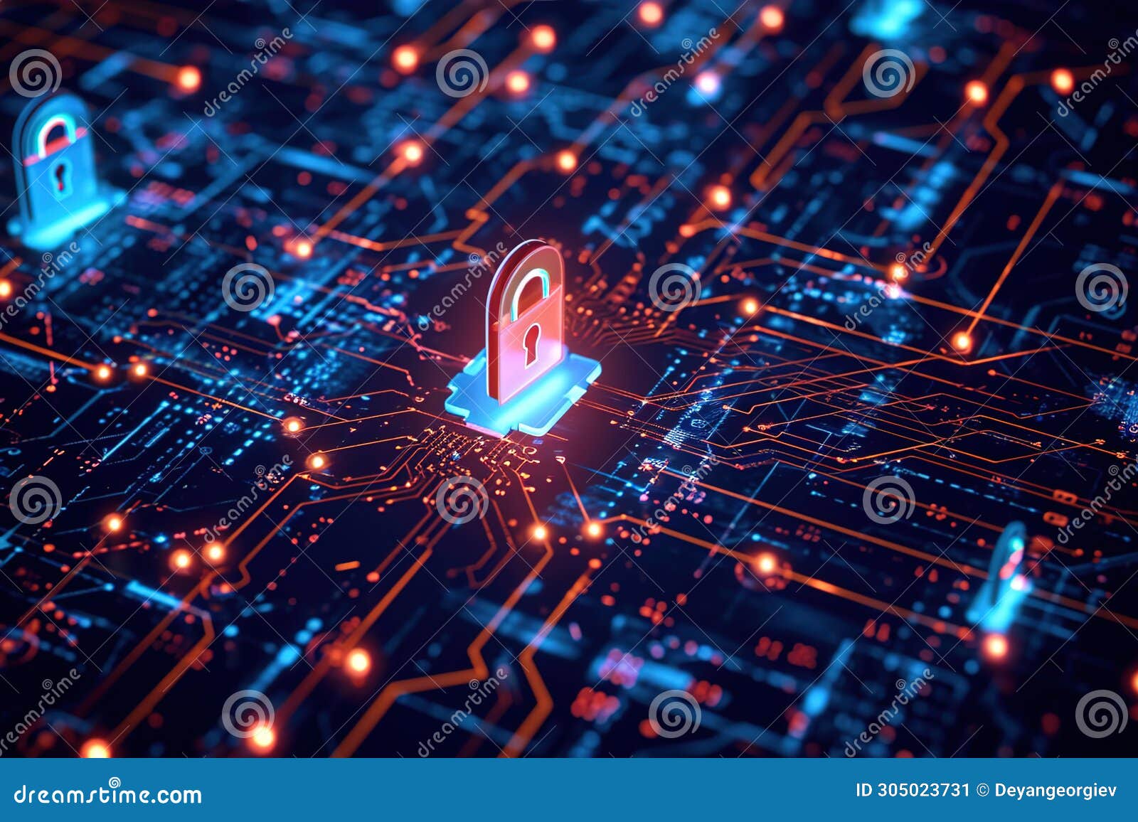 Recognizable Symbols Like Shields, Padlocks, Firewalls, and Antivirus ...