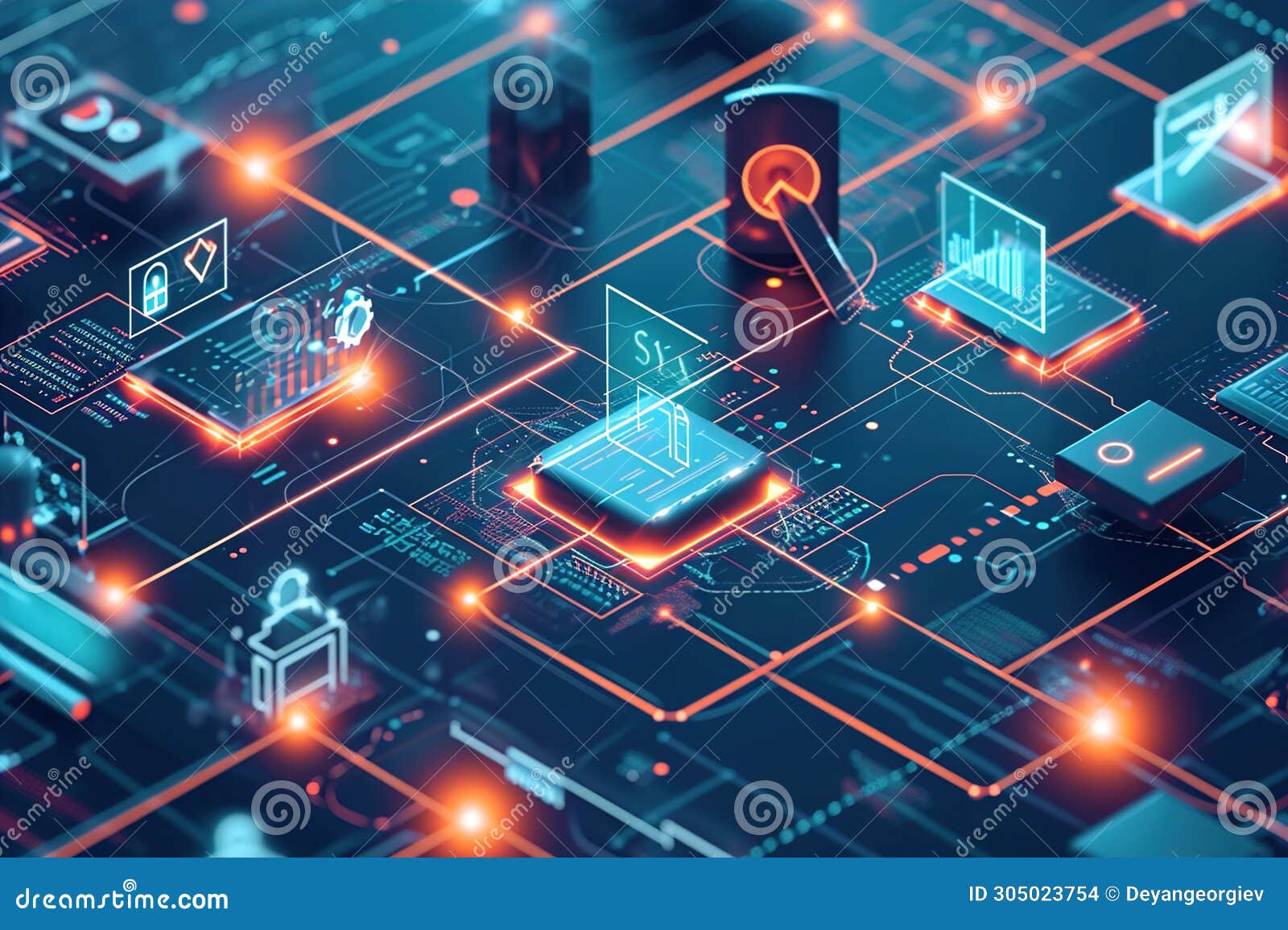 Recognizable Symbols Like Shields, Padlocks, Firewalls, and Antivirus ...