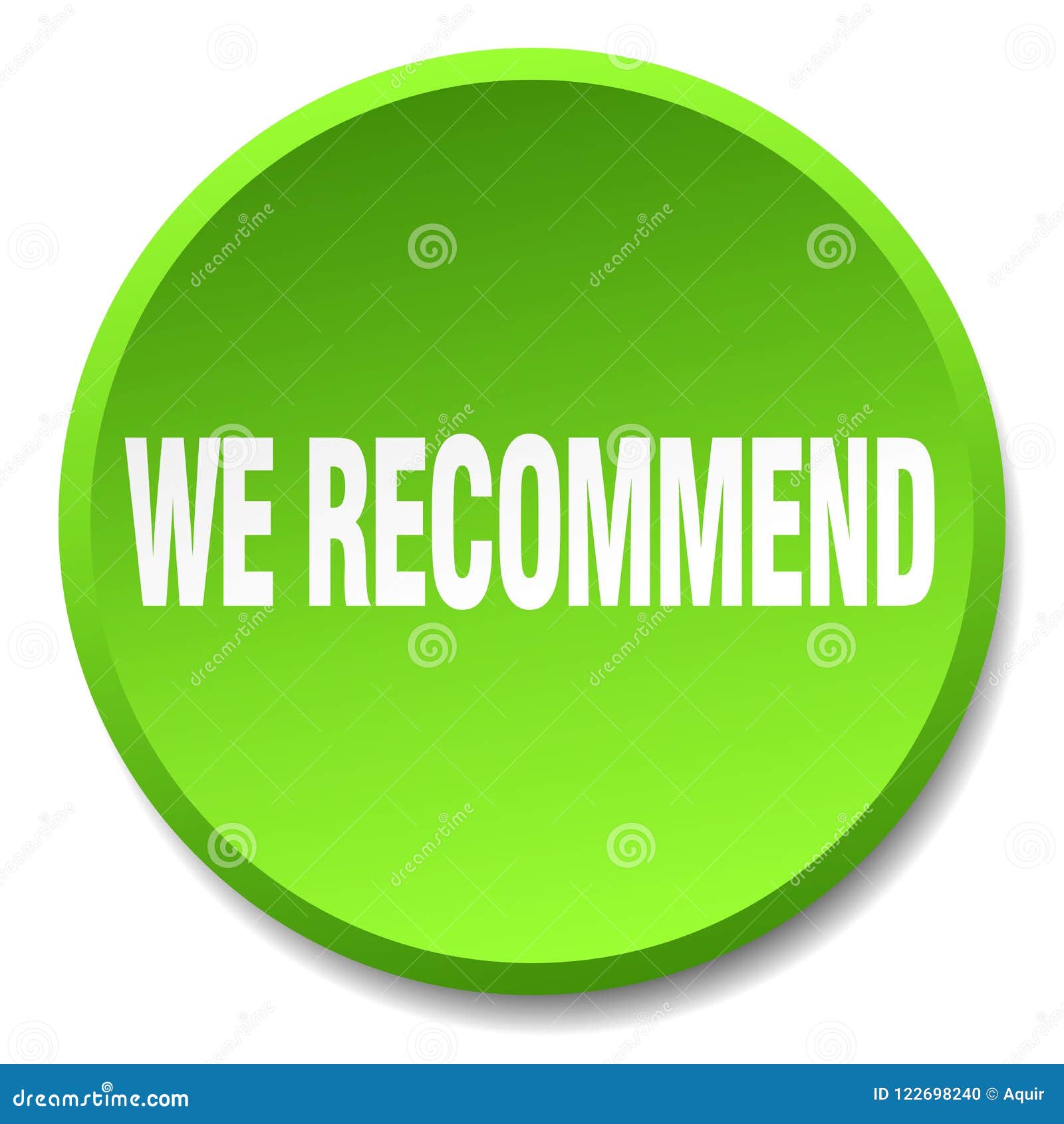 We recommend button stock vector. Illustration of glossy - 122698240