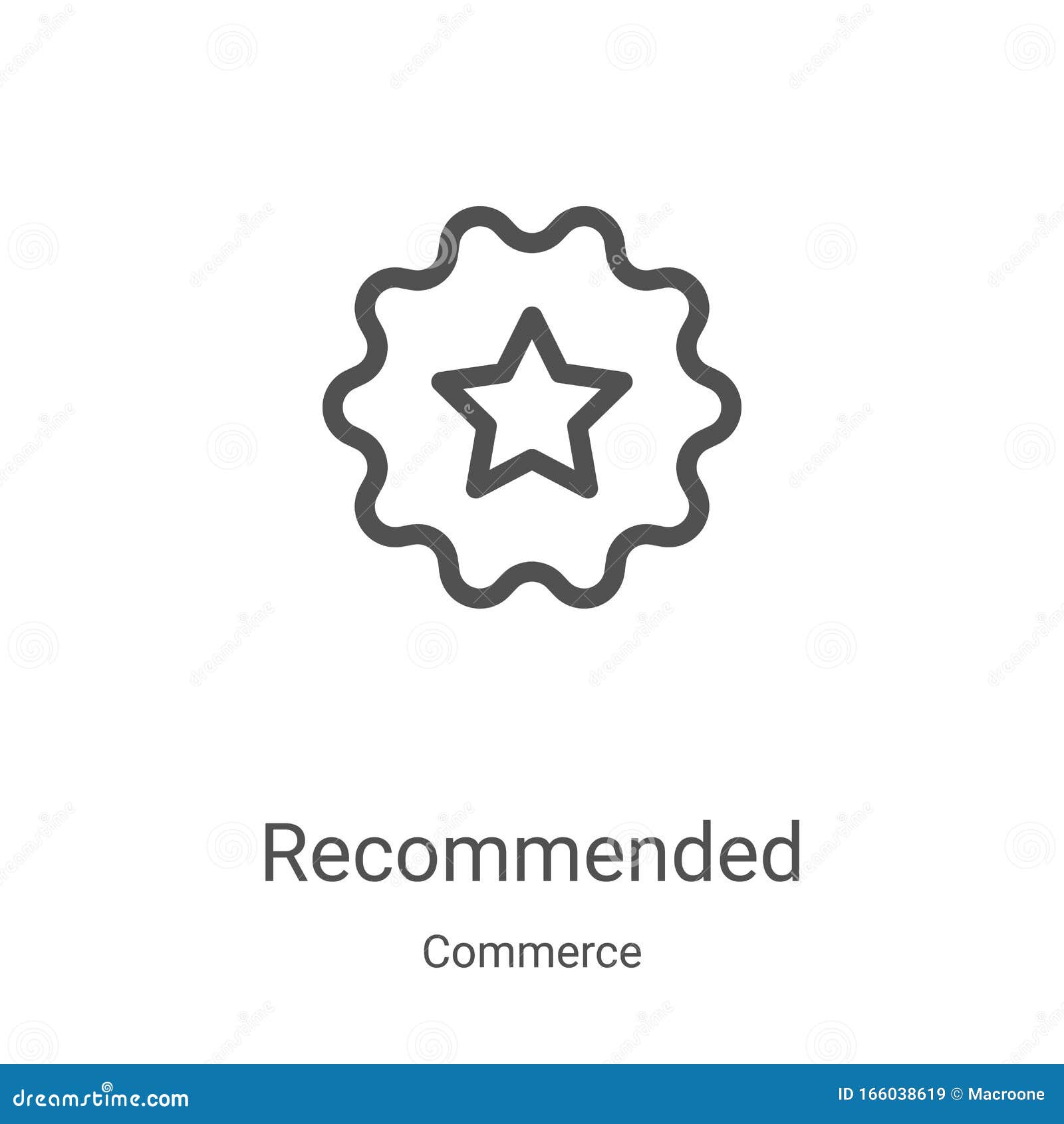 Recommended Icon Vector from Commerce Collection. Thin Line Recommended ...
