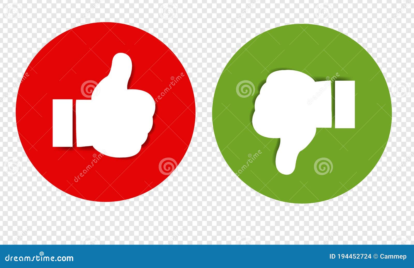 Recommended Label with Hands with Transparent Background Stock Vector ...
