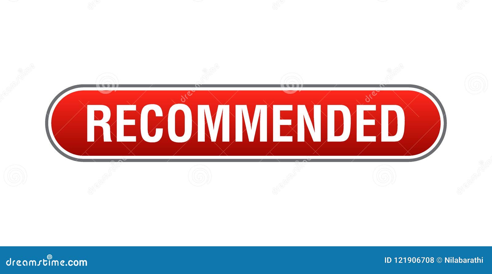 Recommended stock illustration. Illustration of good - 121906708