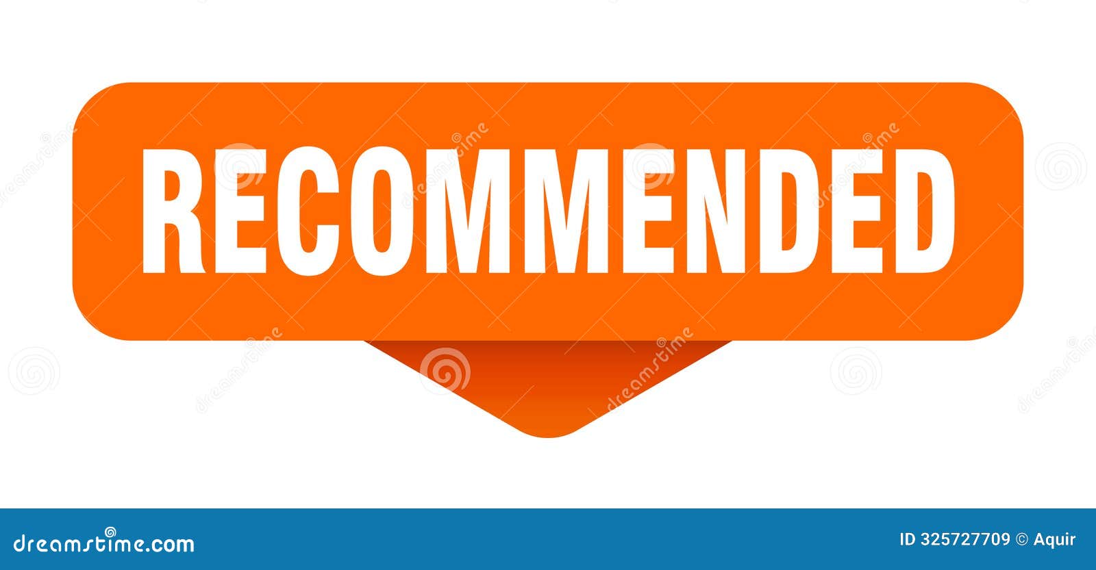 Recommended Sticker. Recommended Sign on Transparent Background Stock ...
