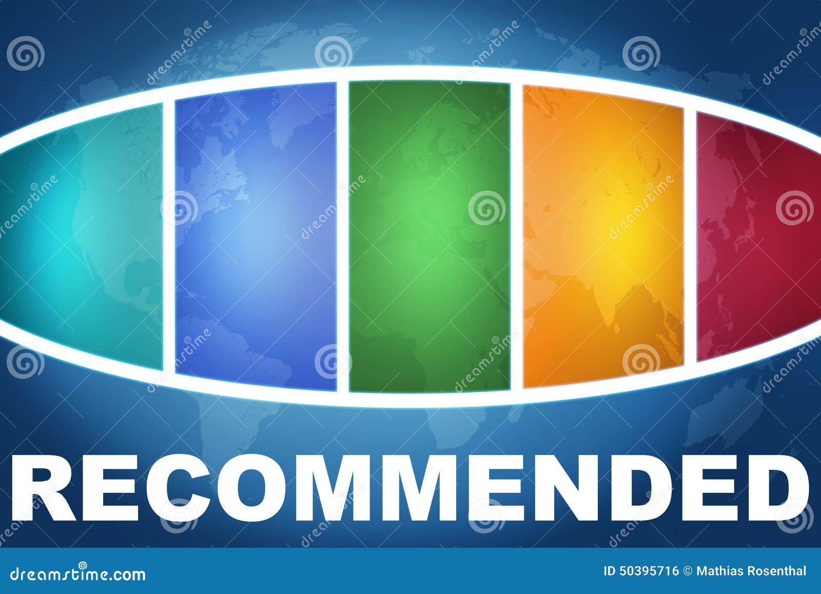 Recommended stock illustration. Illustration of advertising - 50395716