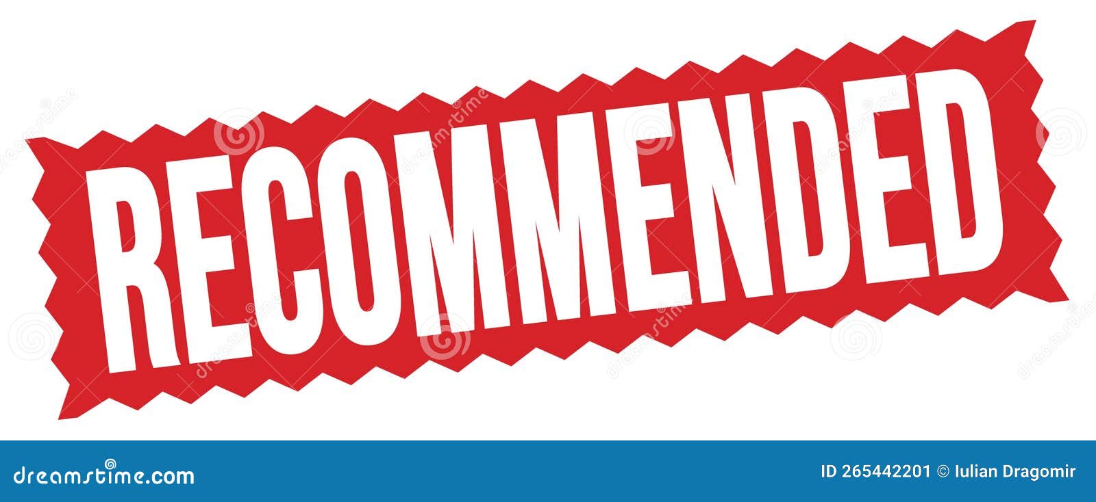 RECOMMENDED Text Written on Red Stamp Sign Stock Illustration ...