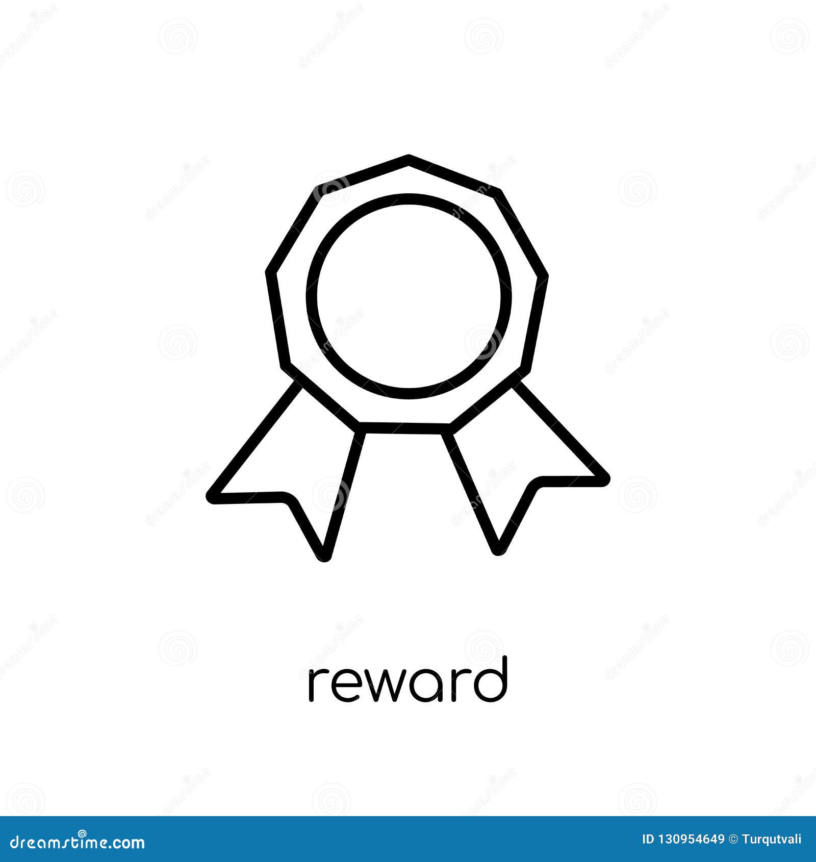 Recompense El Icono De La Colección Ilustración del Vector ...