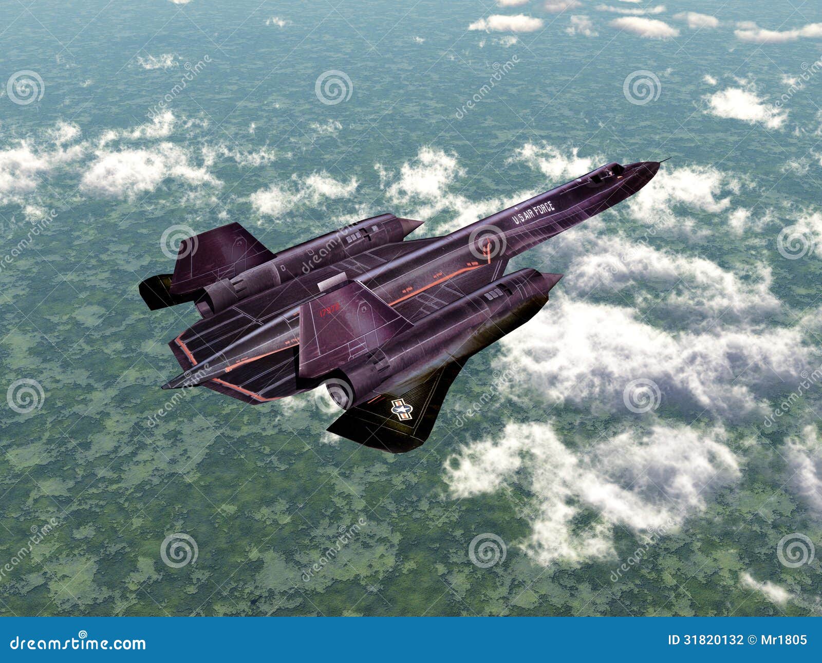 Reconnaissance Aircraft Royalty-Free Cartoon | CartoonDealer.com #31589150