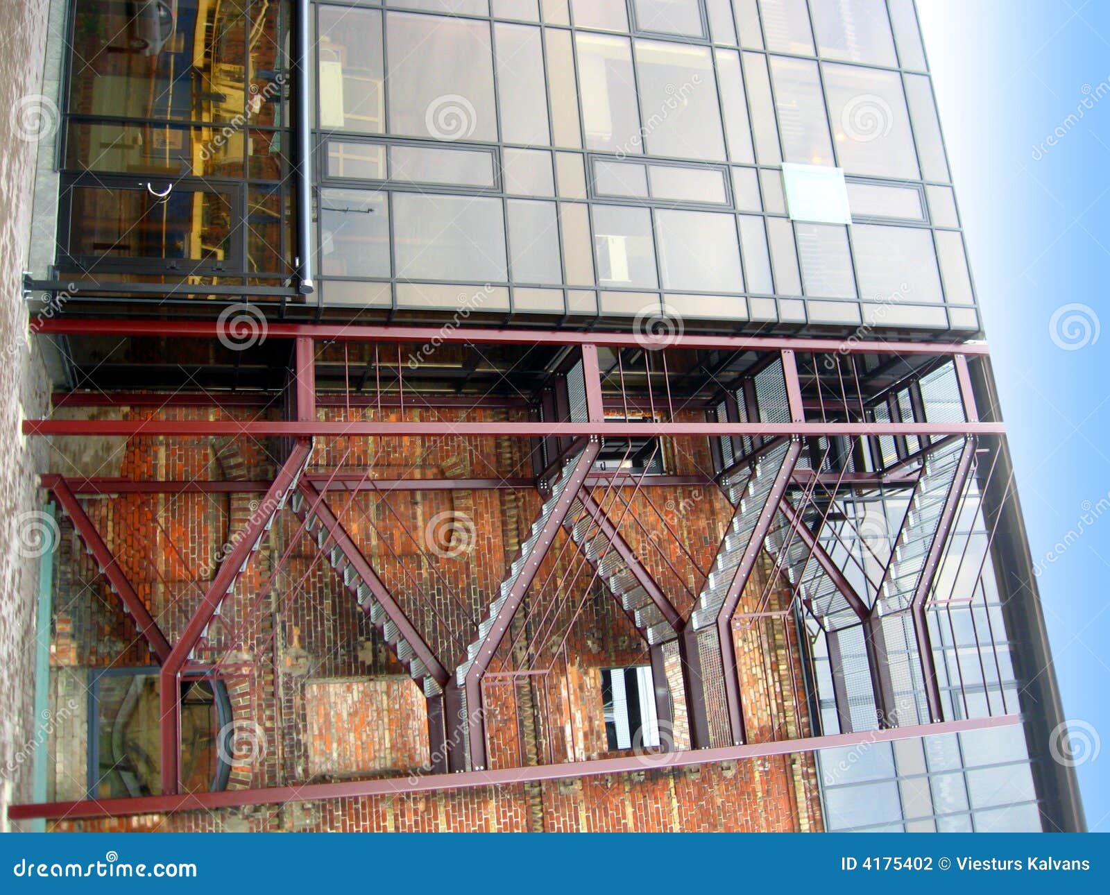 Reconstructed building stock photo. Image of building - 4175402