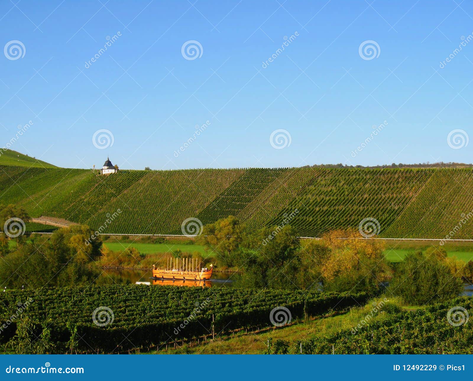 Reconstructed Roman Gate Of Castellum Biriciana, UNESCO Site ...