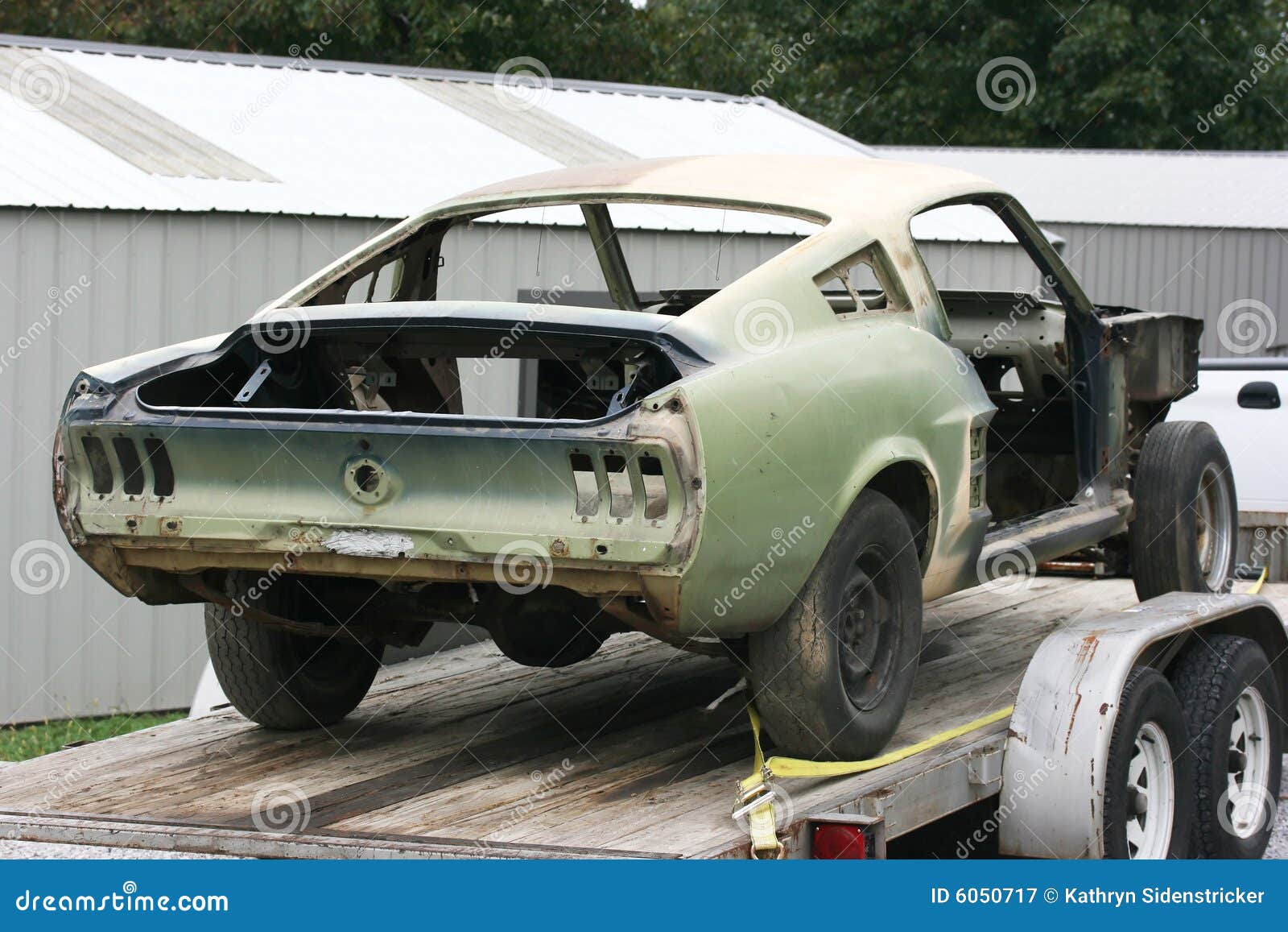 Reconstruction 1967 De Fastback De Mustang Image stock - Image du ...