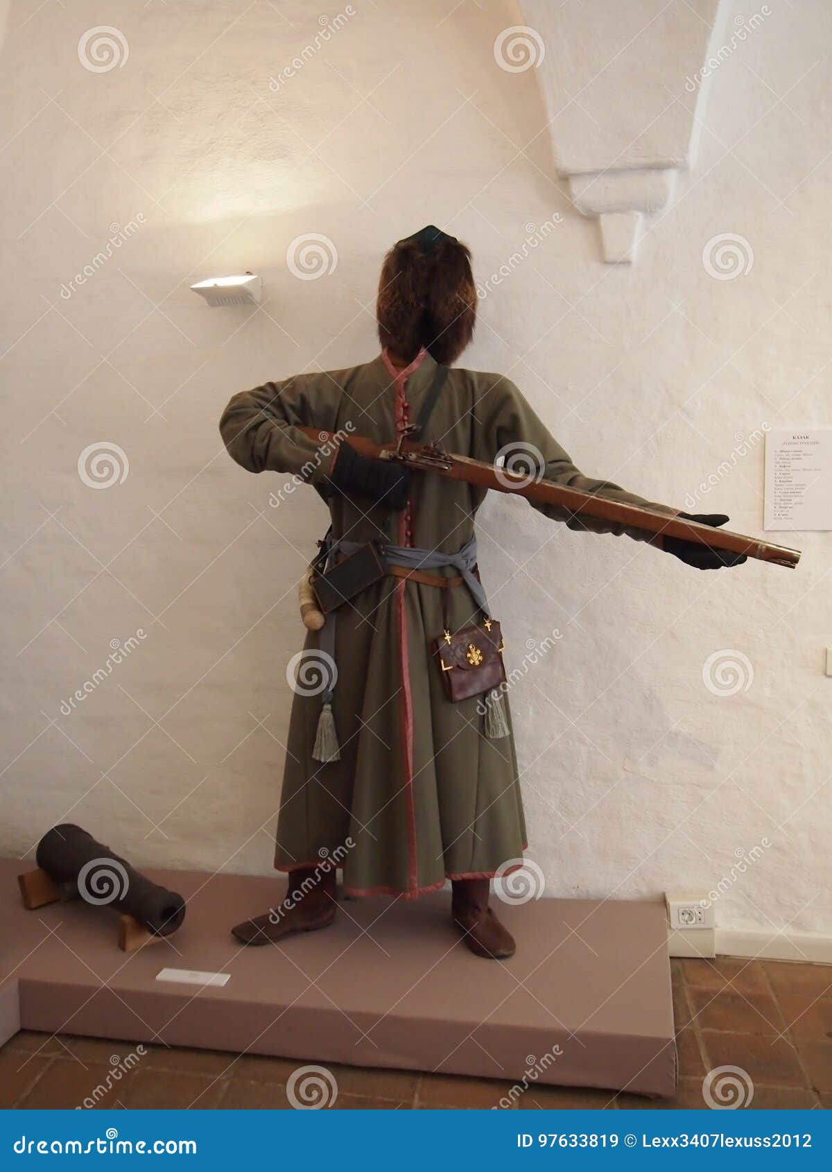 Reconstruction of a Cossack. Editorial Stock Image - Image of ancient ...