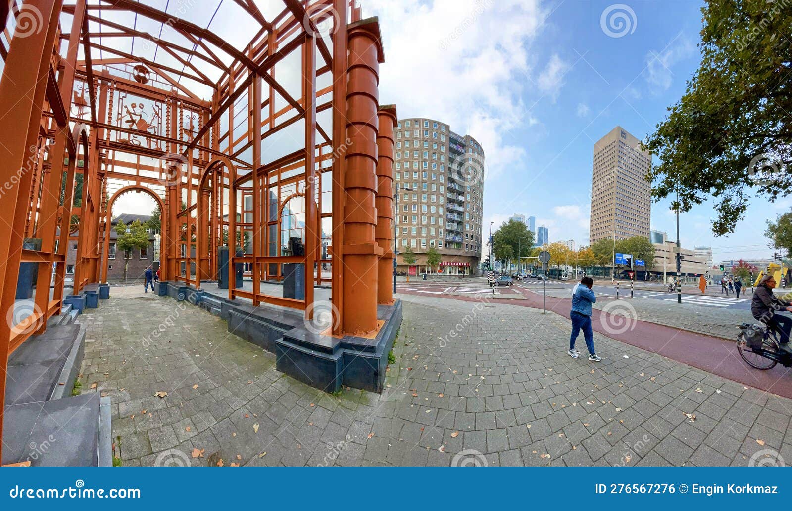 Reconstruction of the Delftsche Poort in Rotterdam, the Netherlands ...