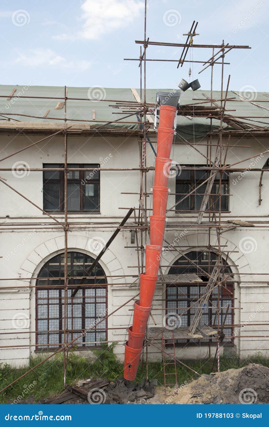 Reconstruction of a house stock image. Image of reconstruction - 19788103