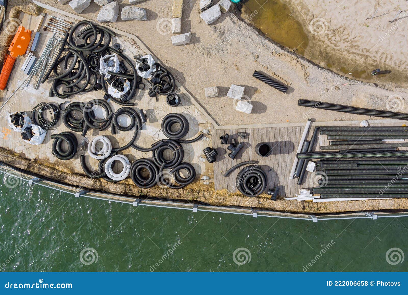 Reconstruction Maintenance Of Pier Boardwalk On Replacement View A ...