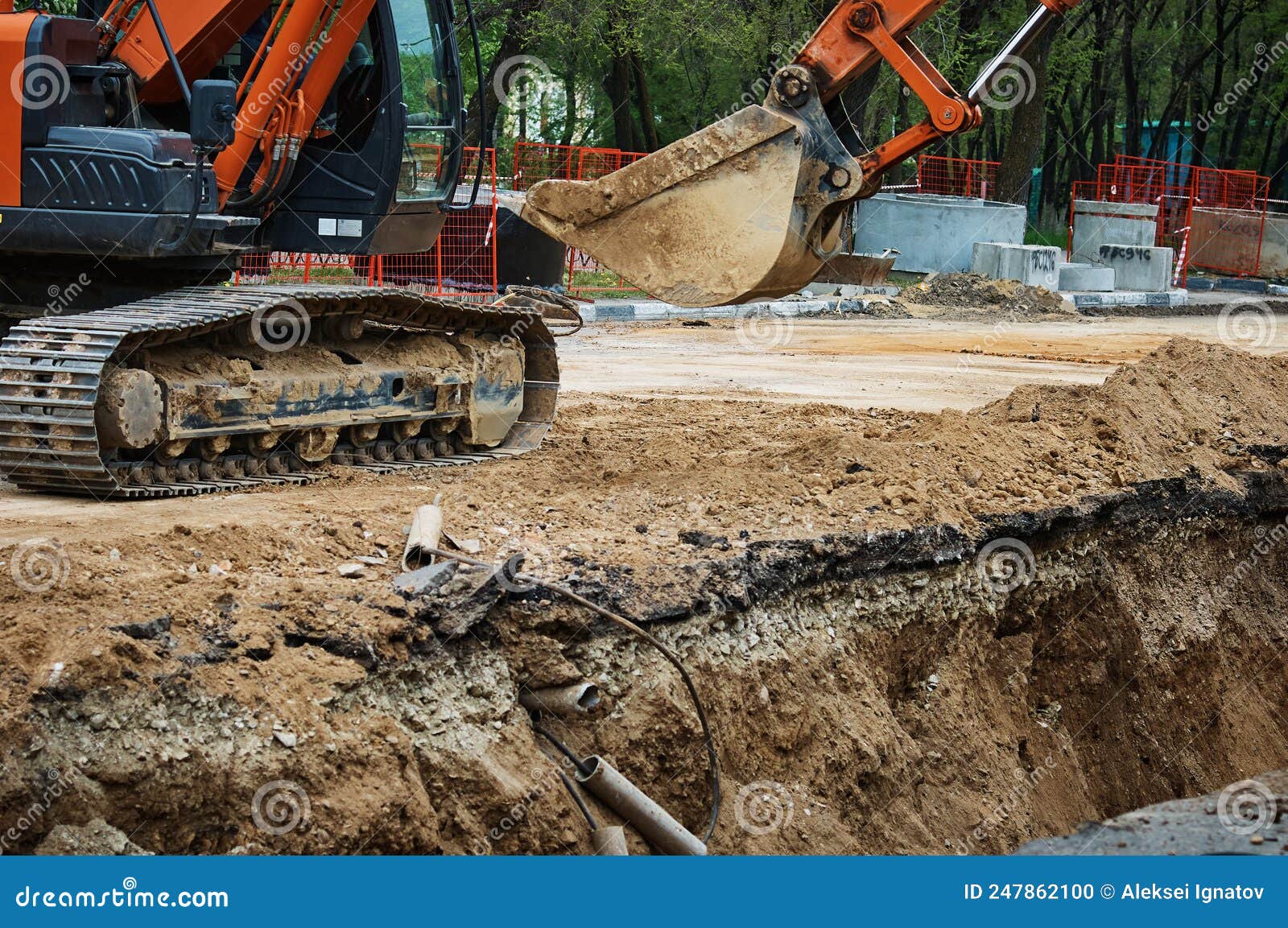 Reconstruction of the Underground Sewerage System on a City Street in ...