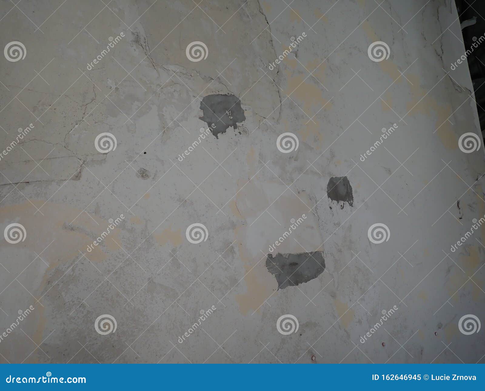 Reconstruction of a Wall Plaster Stock Image - Image of plaster, mortar ...