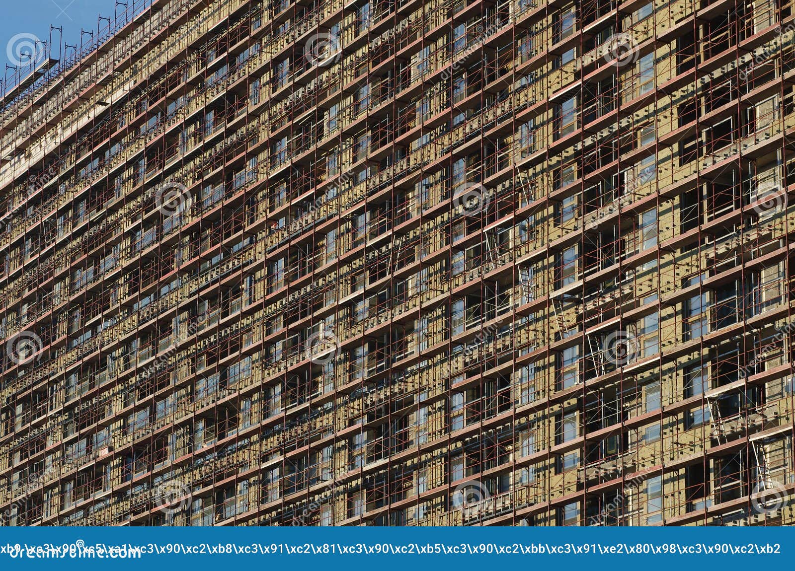 Reconstruction stock image. Image of front, face, reconstruction ...