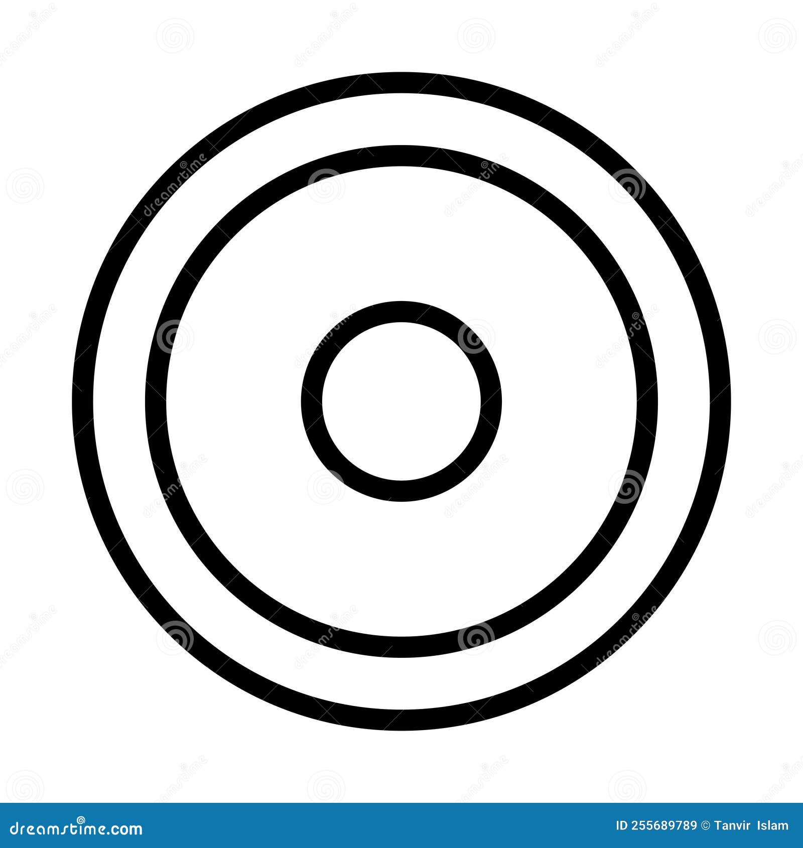 Record Arrow Icon stock illustration. Illustration of sign - 255689789