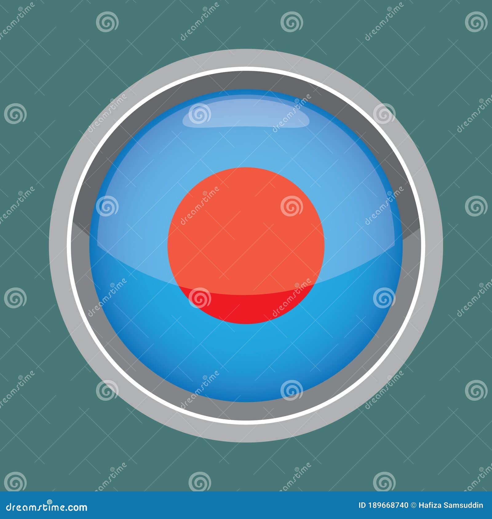 Record Button. Vector Illustration Decorative Design Stock Vector ...