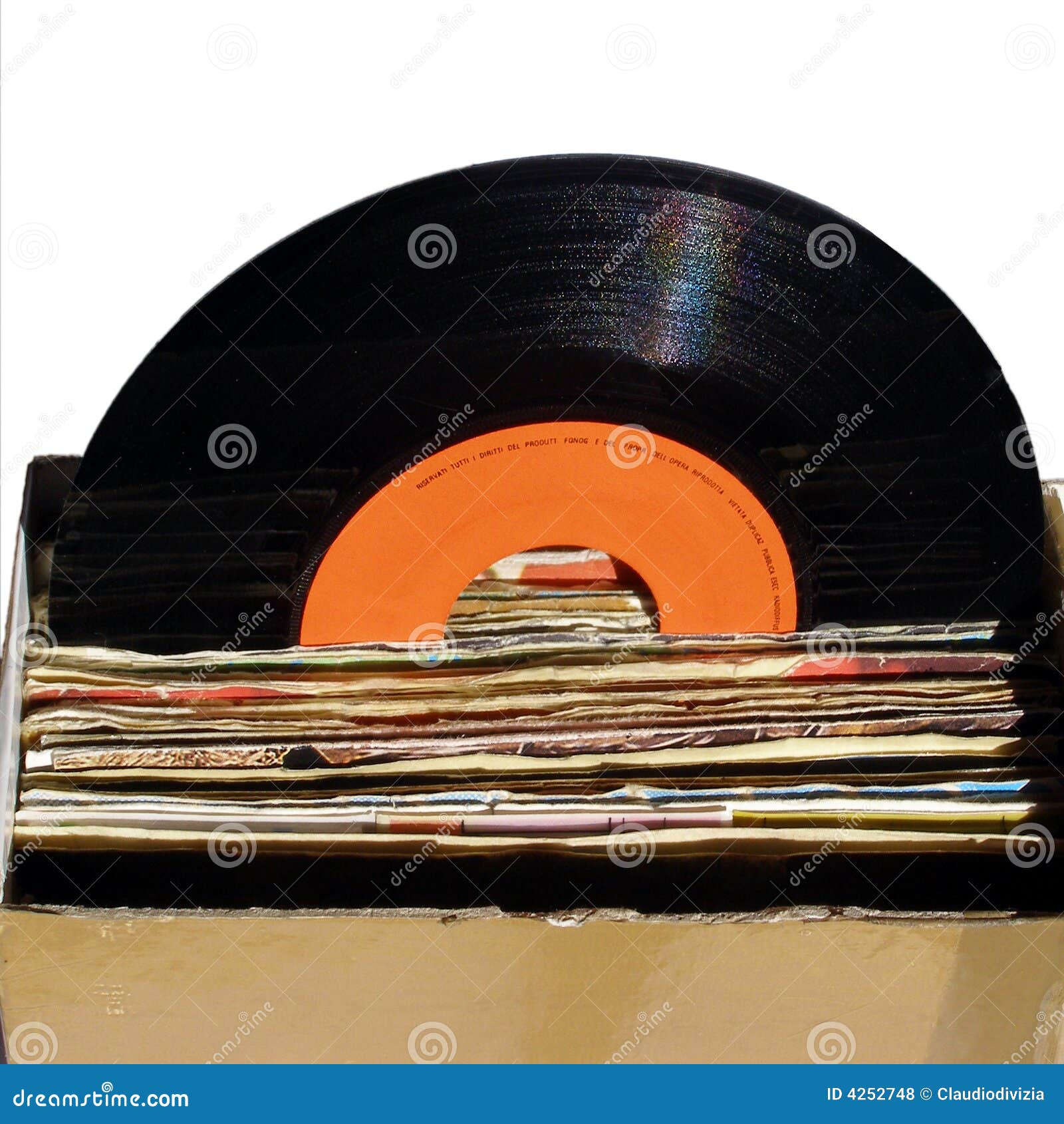 Record collection stock photo. Image of classical, deejay - 4252748