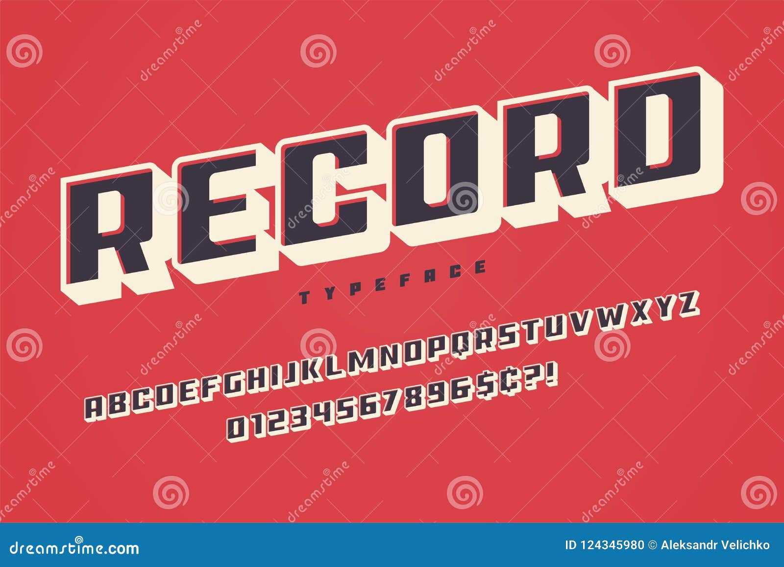 Record Display Font Design, Alphabet, Typeface, Uppercase Charac Stock ... Record Display Font Design, Alphabet, Typeface, Uppercase Charac Stock ...
