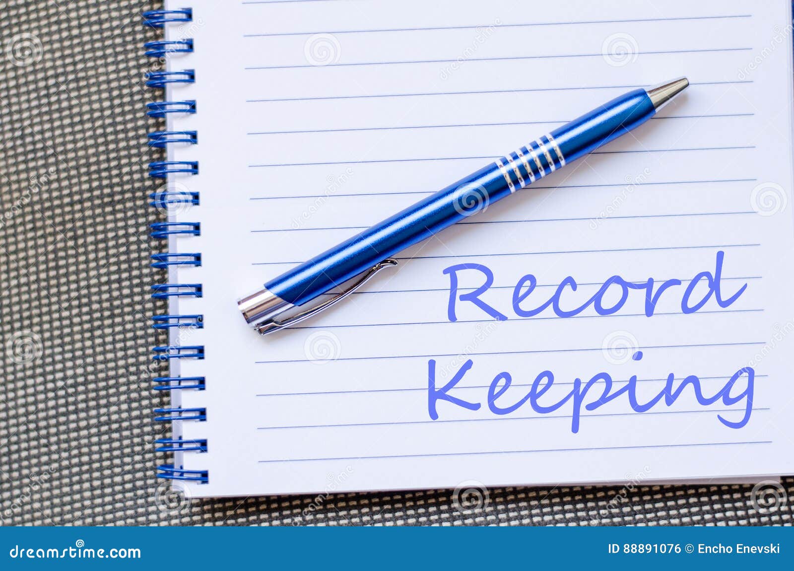 Record Keeping Write on Notebook Stock Photo - Image of insurance ... Record Keeping Write on Notebook Stock Photo - Image of insurance ...