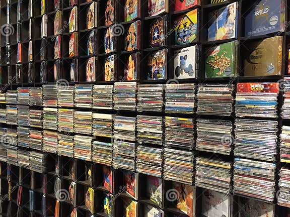 Record music store editorial image. Image of media, display - 50293070