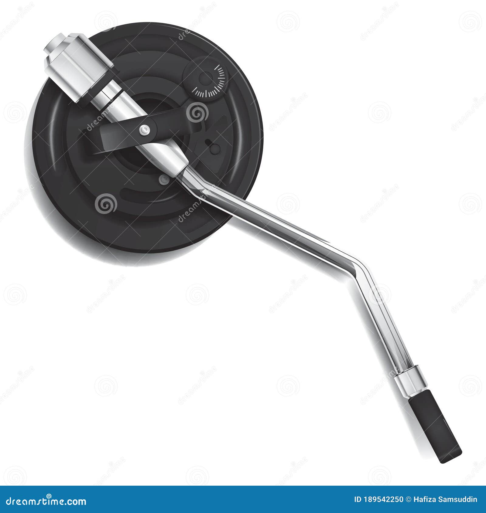 Record Needle. Vector Illustration Decorative Design Stock Vector ...