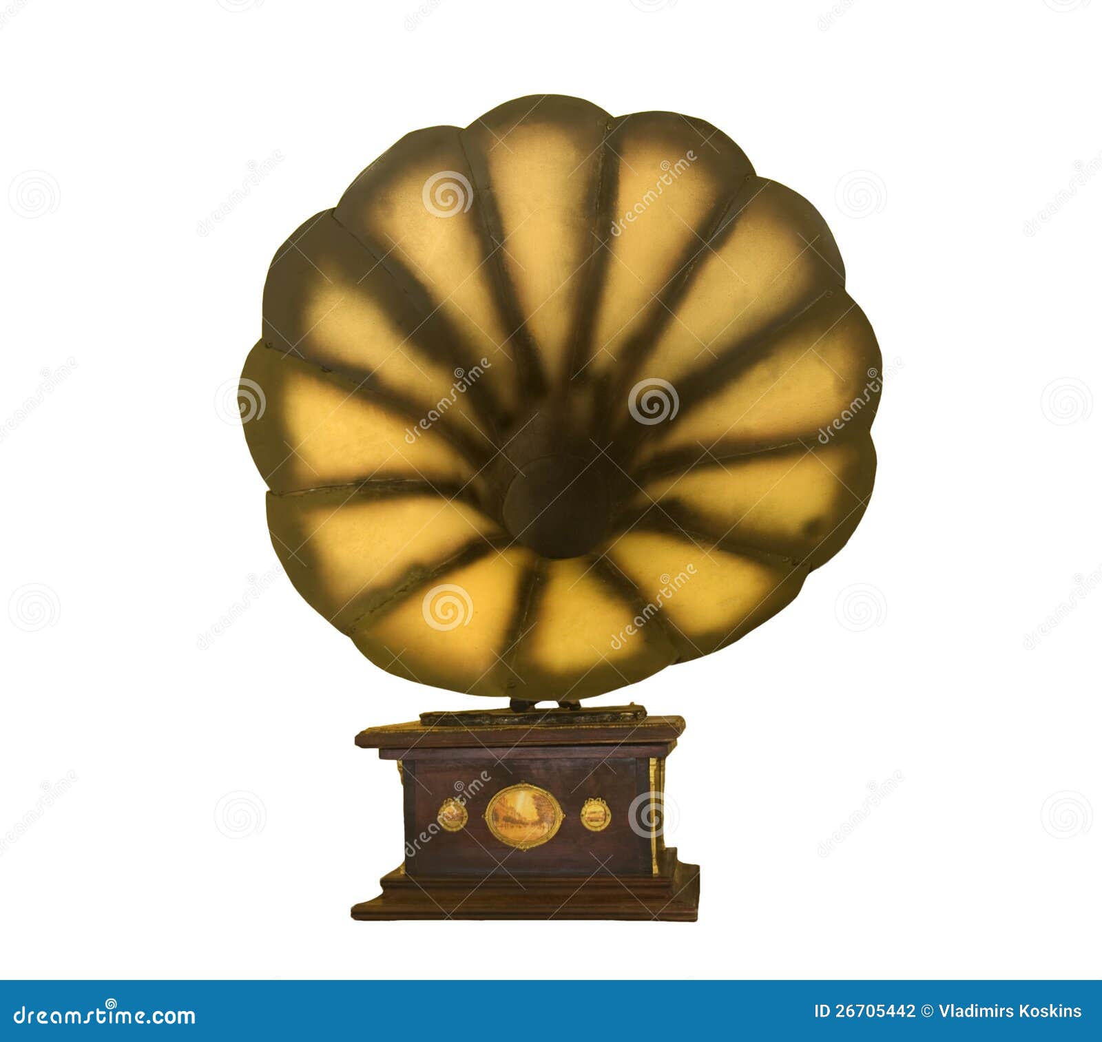 Record Player Isolated on the White. Stock Photo - Image of player ...