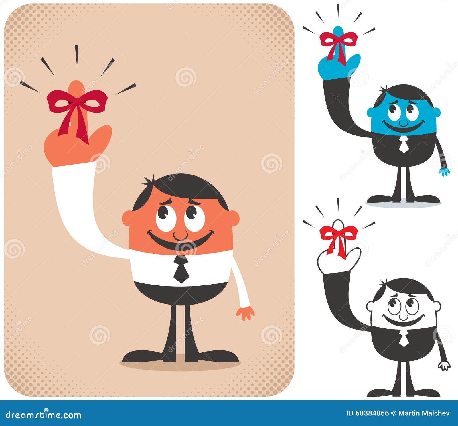 Recordatorio ilustración del vector. Ilustración de dedo - 60384066