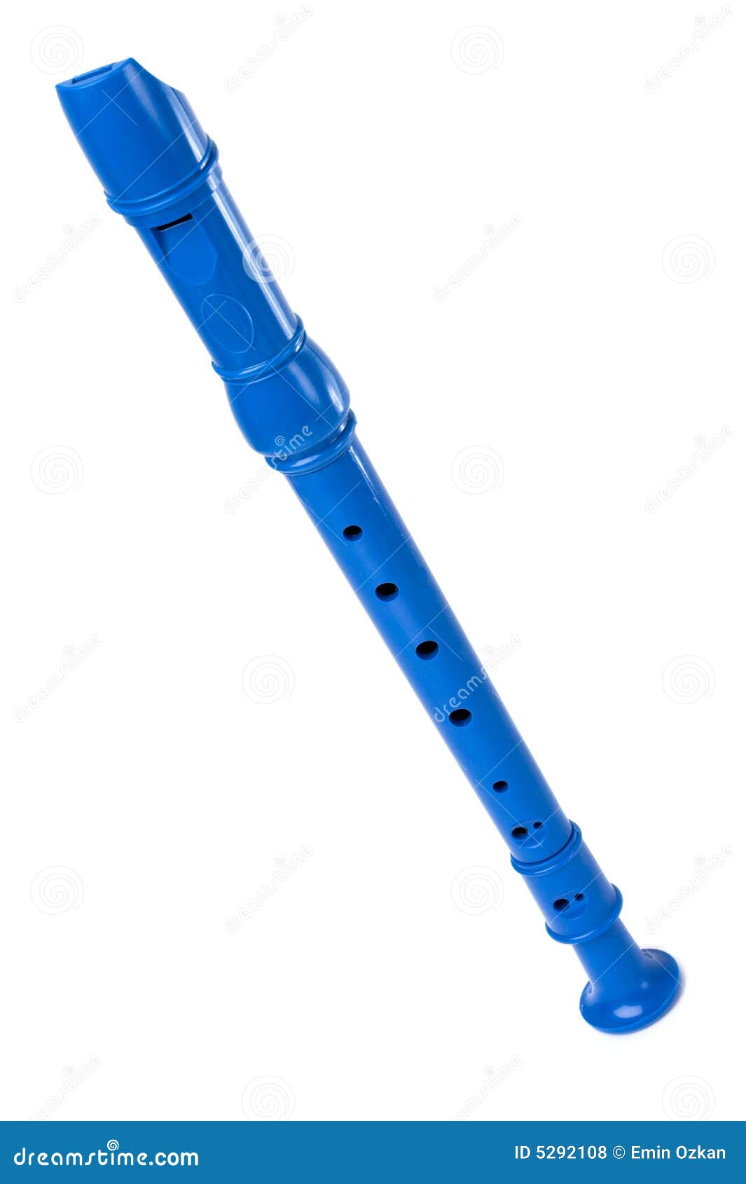 Recorder stock photo. Image of instrument, brass, flute - 5292108