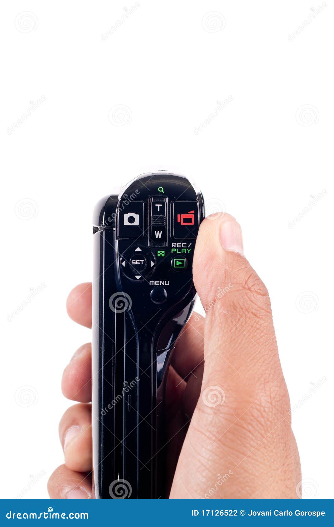 Recorder Controls stock photo. Image of multimedia, media - 17126522