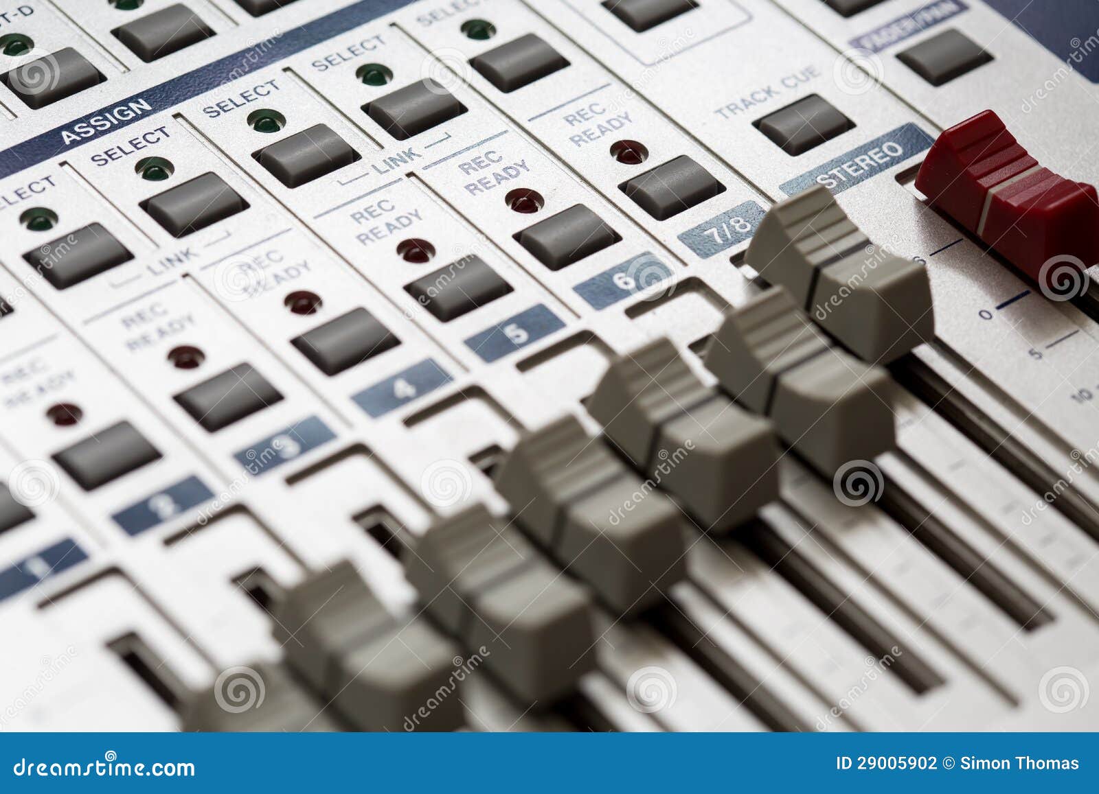 Recording Console Picture. Image: 29005902