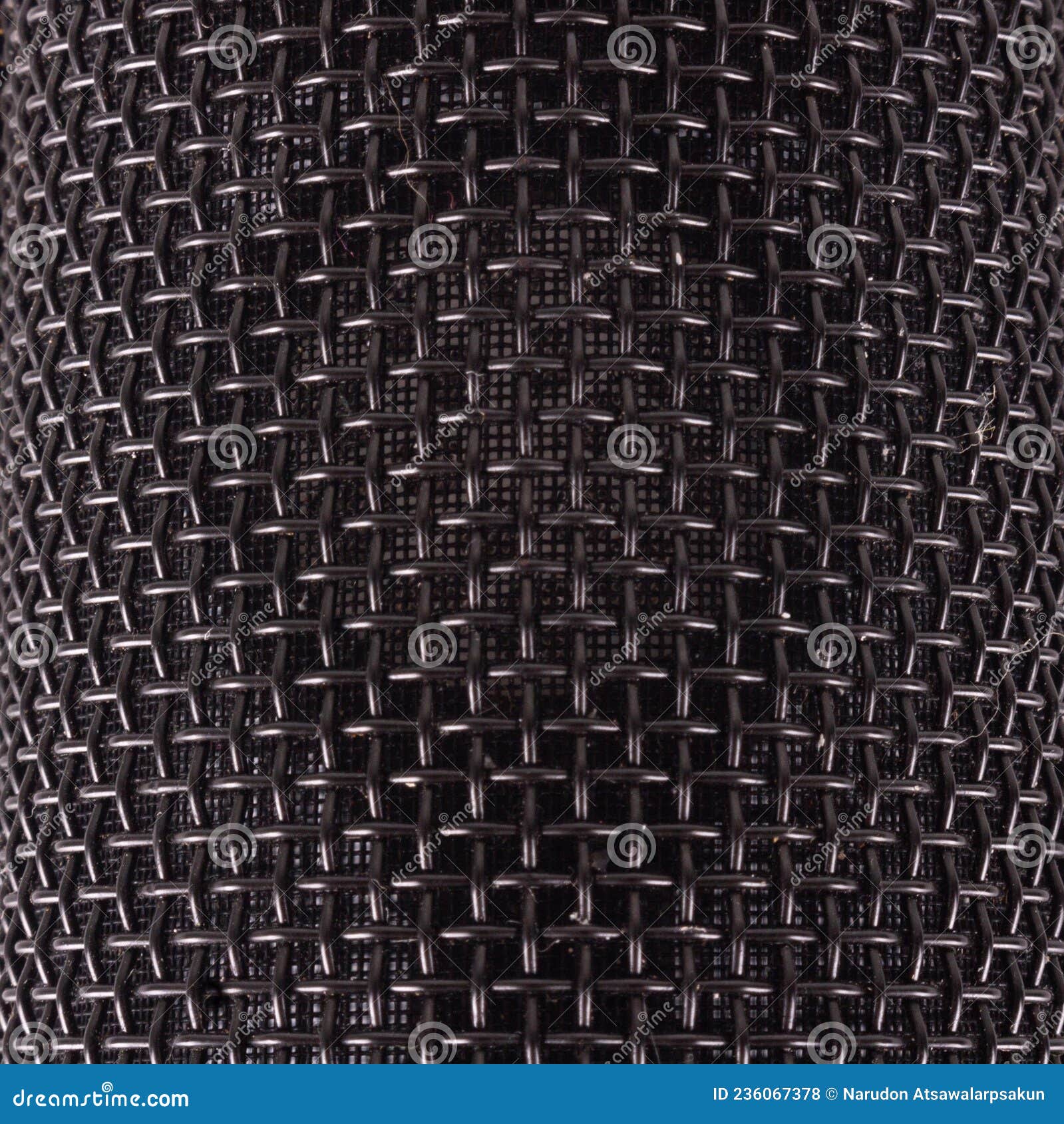 Recording Mic Closeup Texture Silver Microphone Stock Photo - Image of ...