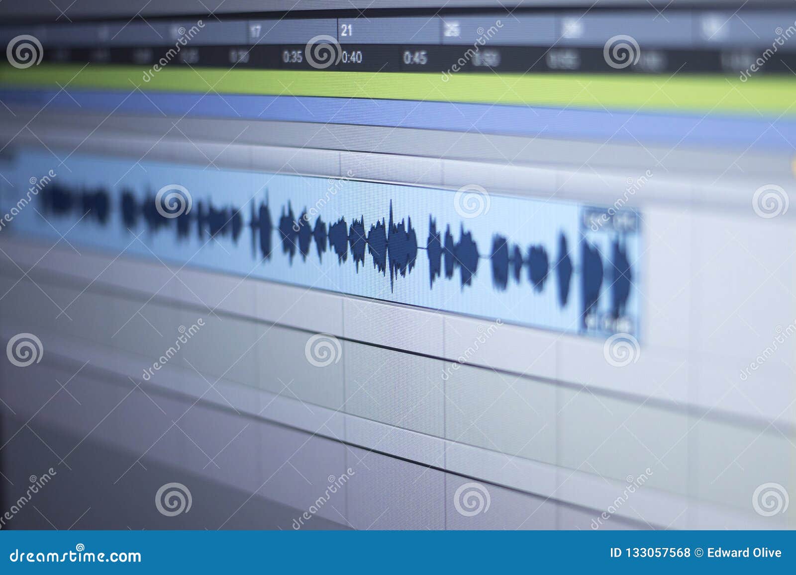 Recording Studio Audio Controls Stock Photo - Image of panel, channel ...