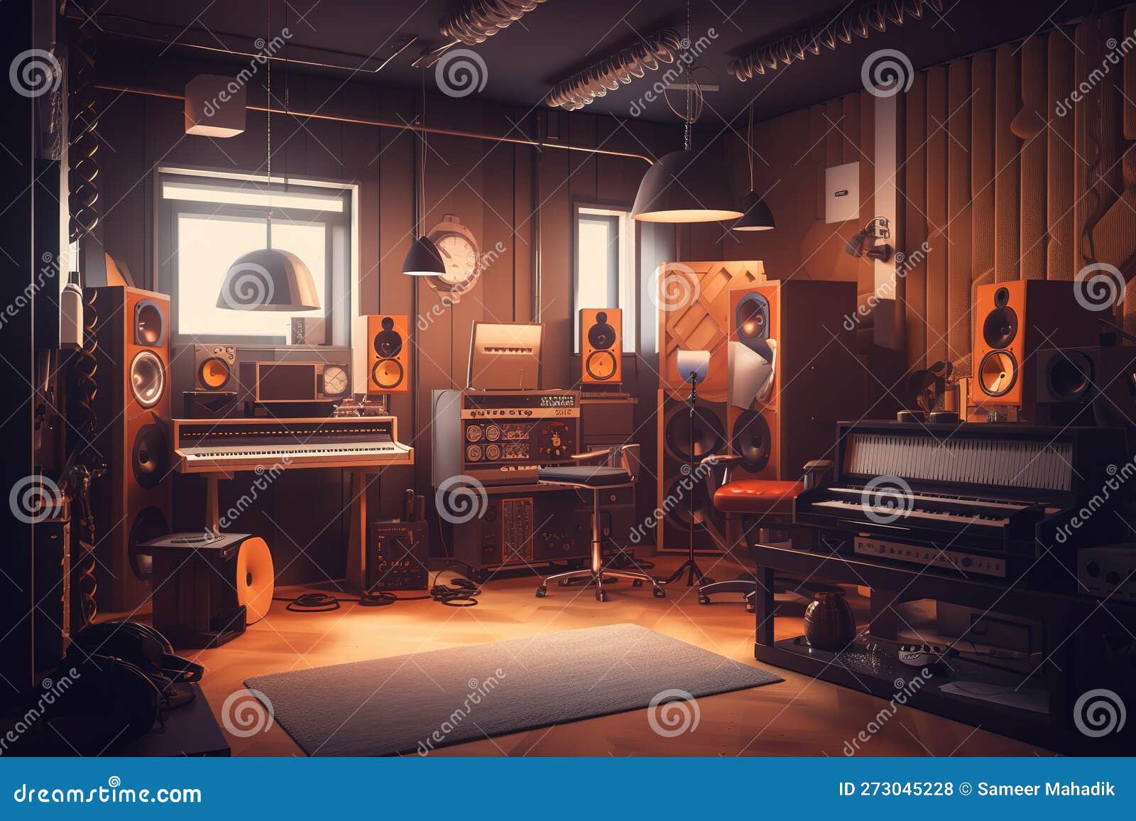 Recording Studio: Capture a Set of Images that Showcase a Professional ...