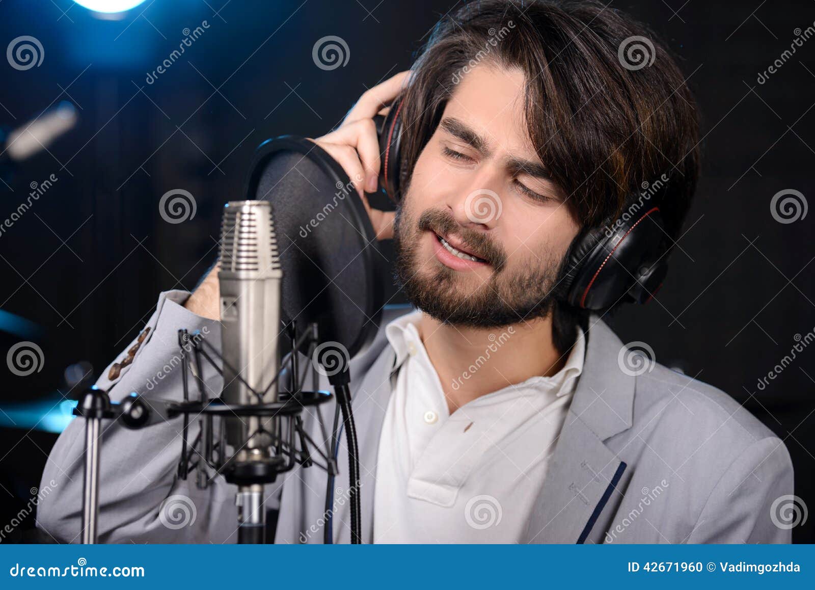 Recording Studio stock photo. Image of attractive, horizontal - 42671960