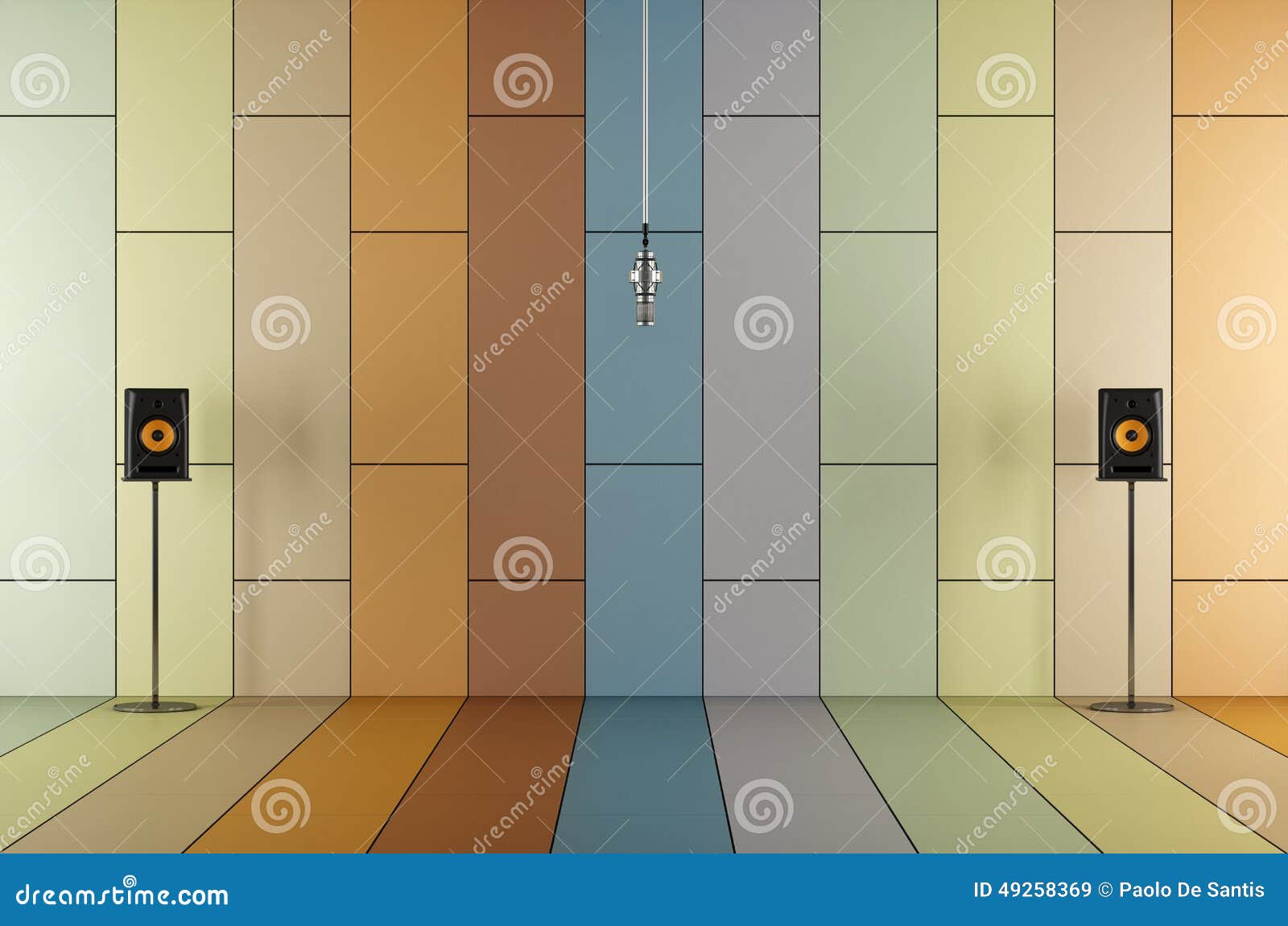 Recording Studio Labels Set Royalty-Free Stock Photo | CartoonDealer ...