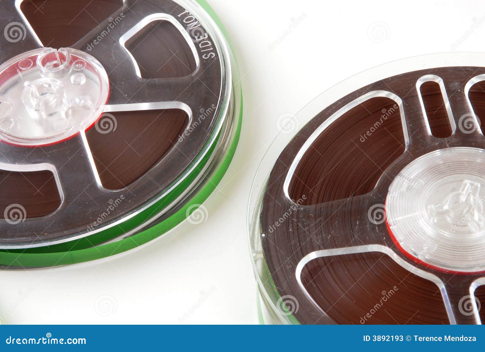 Recording tapes stock image. Image of radio, archive, obsolete - 3892193