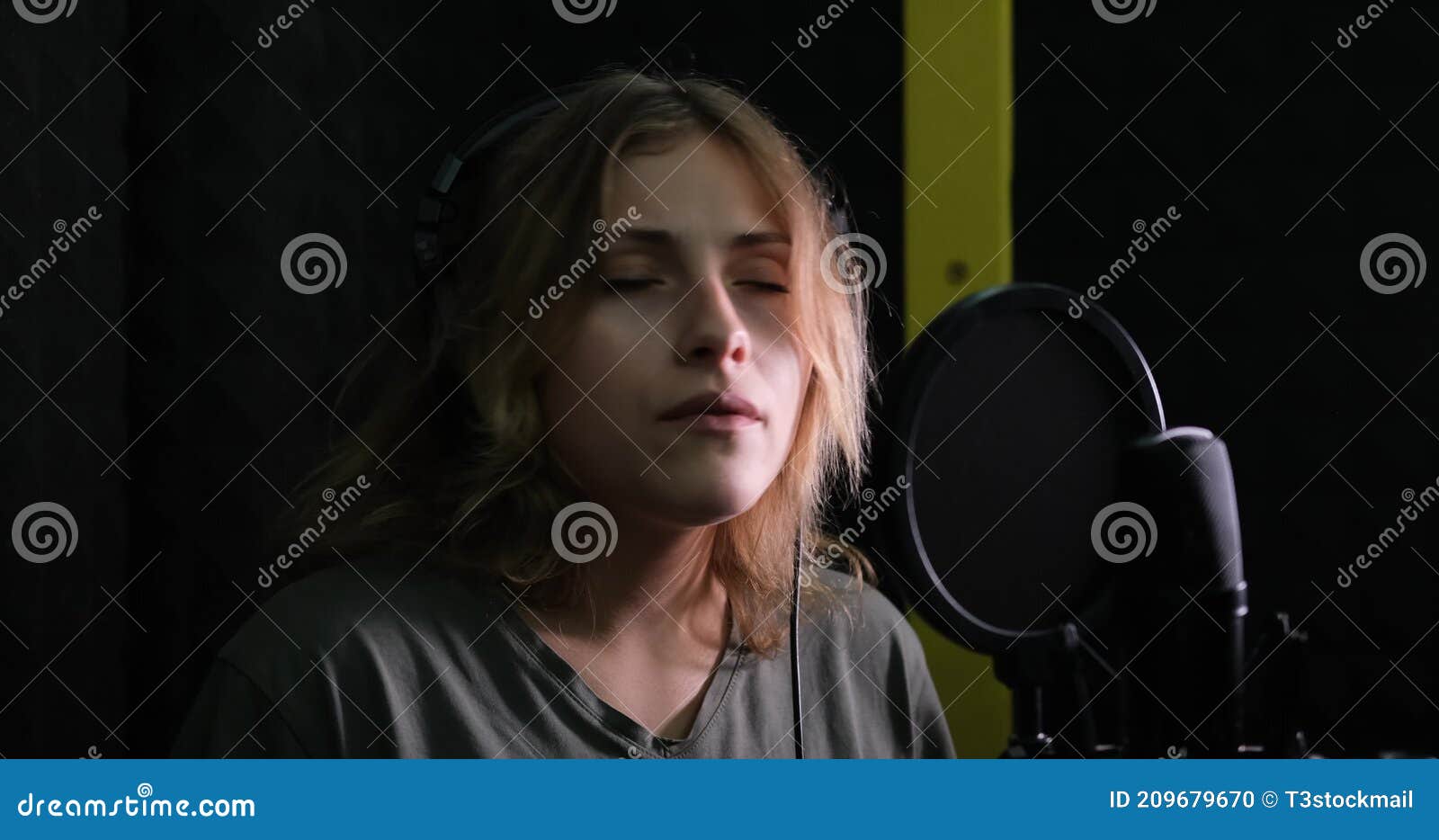 Song Production Process. Talented People. Track Recording. Slow Motion ...