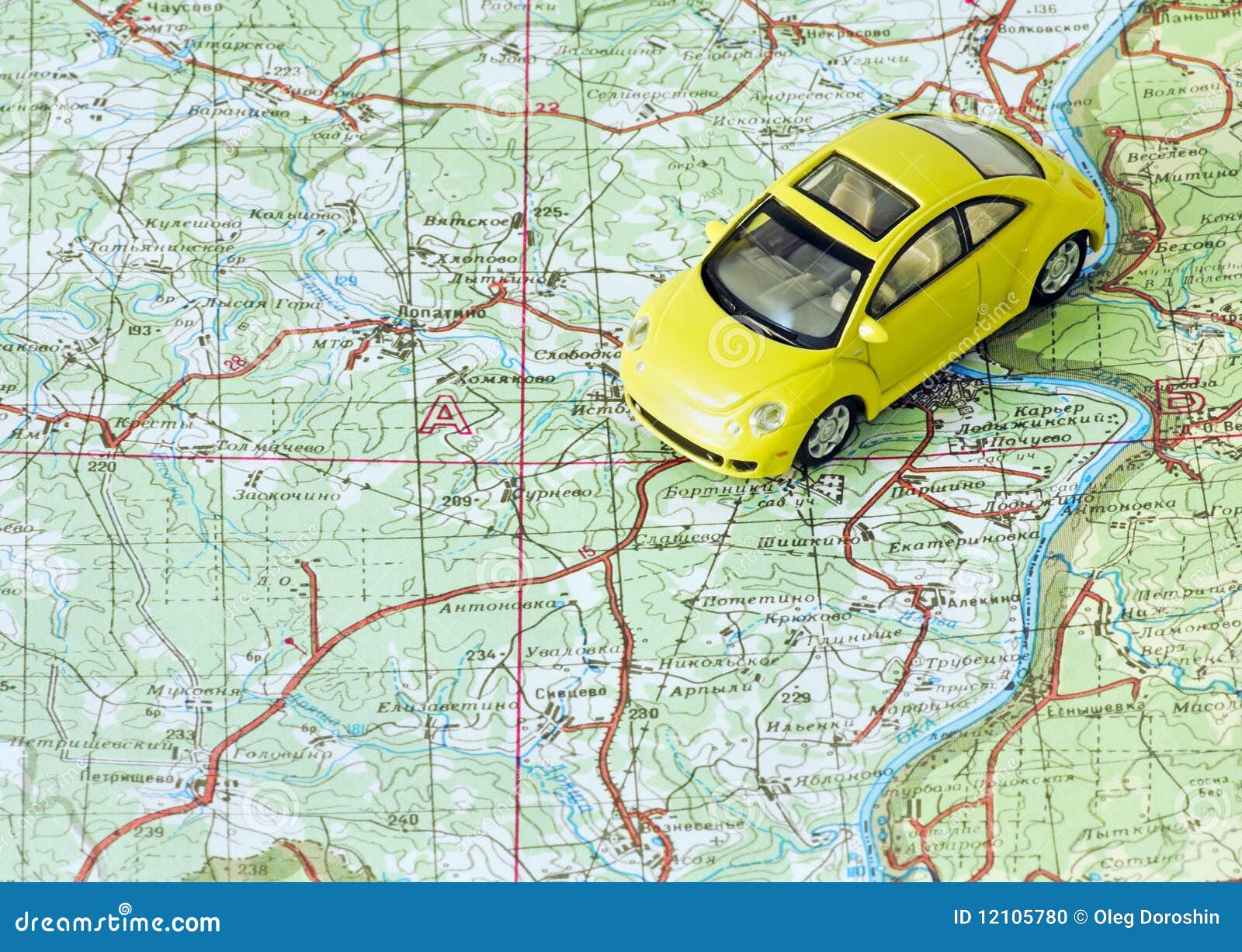 Recorrido de coche foto de archivo. Imagen de viaje, alejado - 12105780