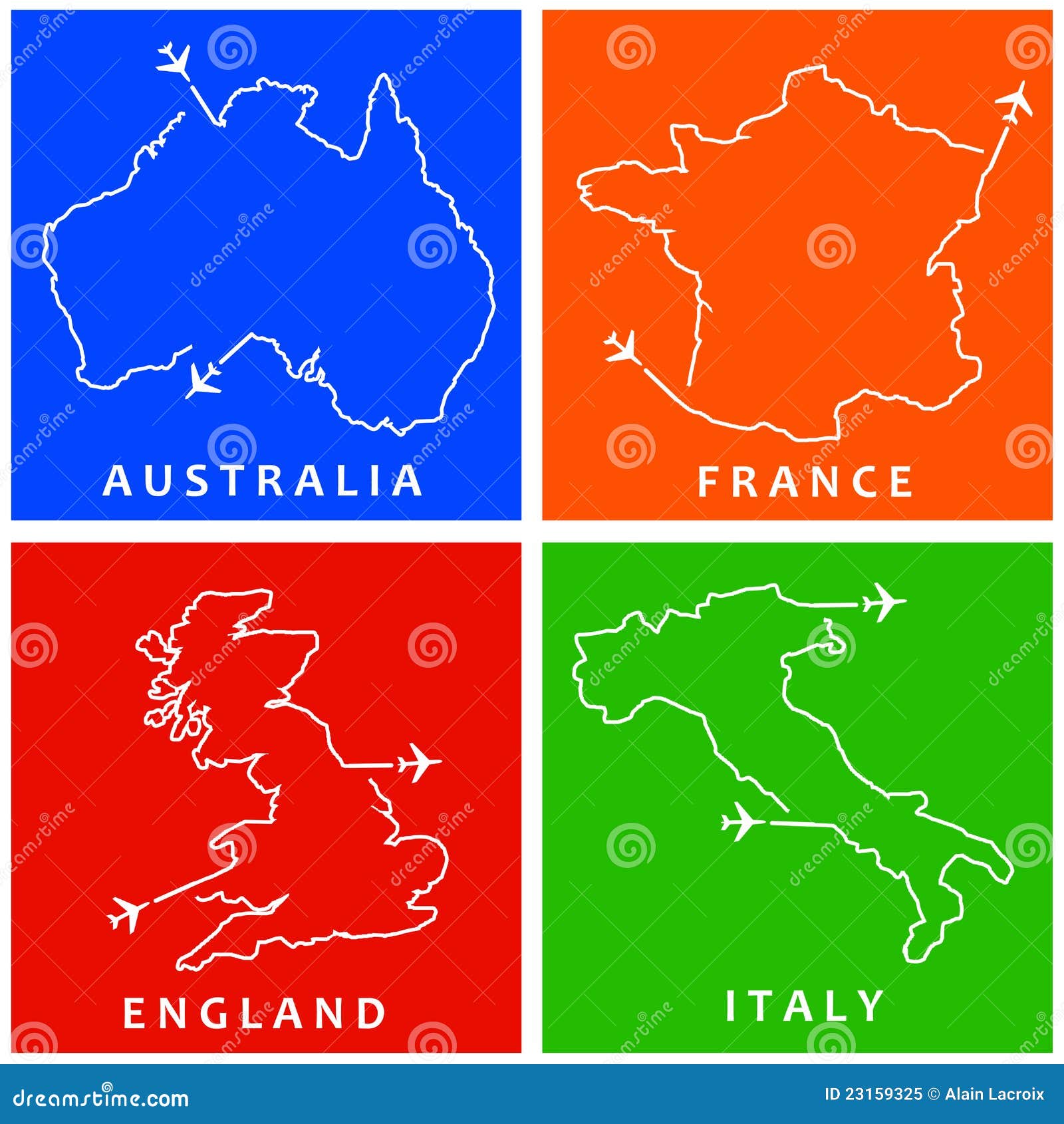 Recorrido del mundo stock de ilustración. Ilustración de tierra - 23159325