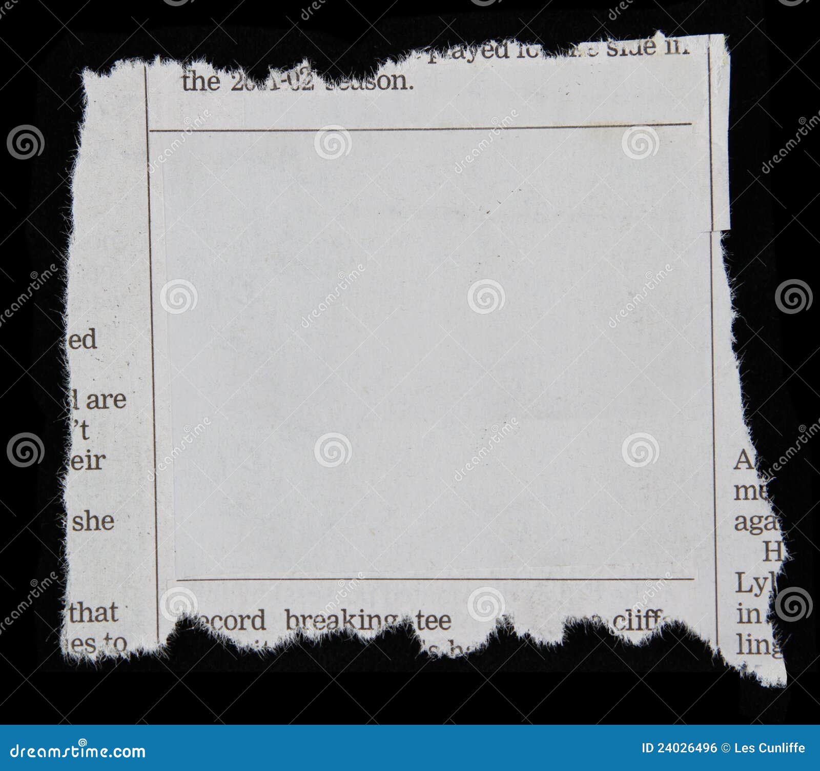 Recortes de periódico foto de archivo. Imagen de cortes - 24026496