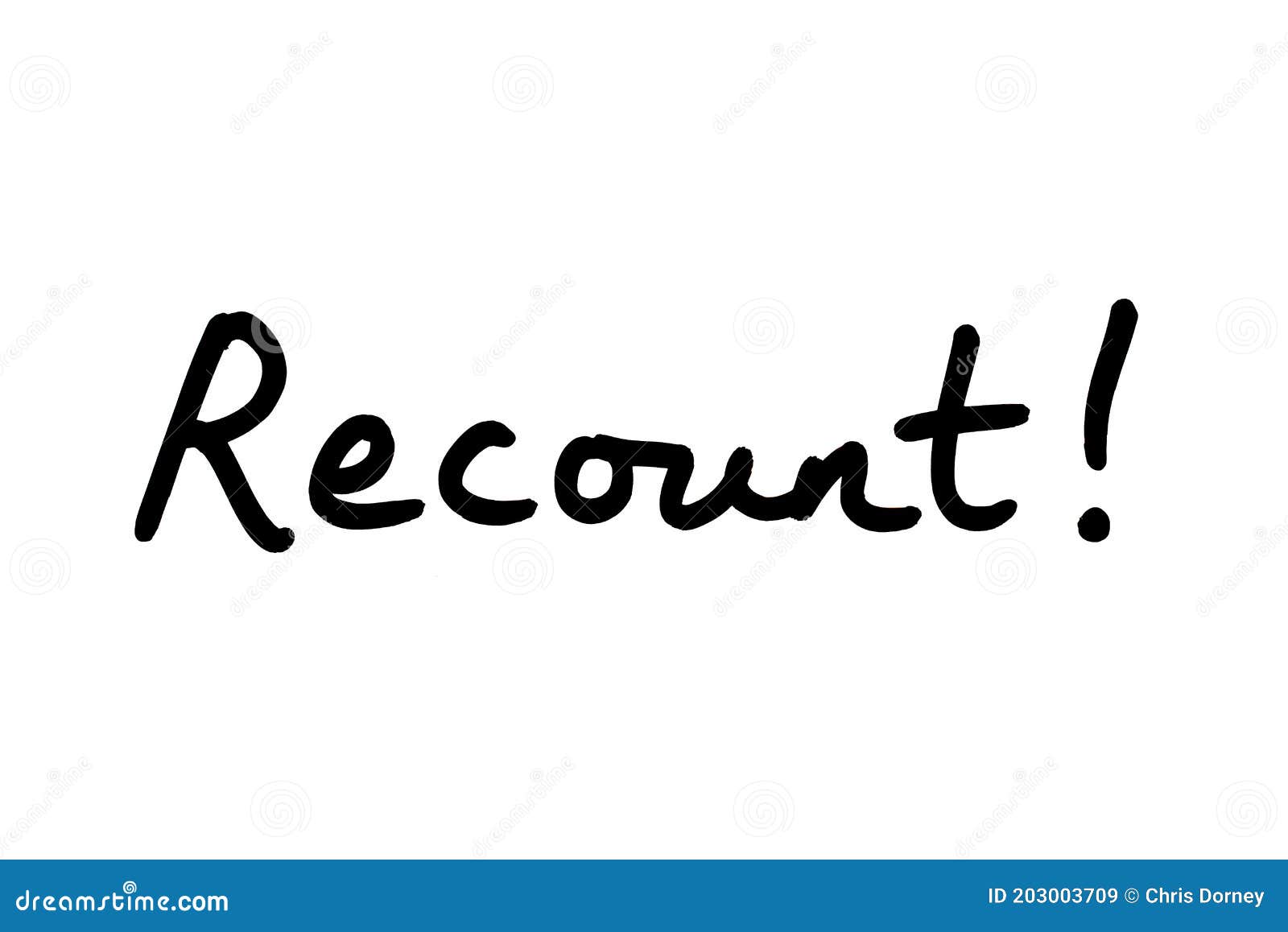 Recount stock illustration. Illustration of presidential - 203003709