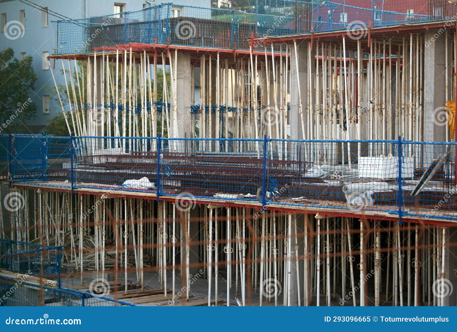 Recoverable Modular Formwork Optimised for the Construction Stock Image ...
