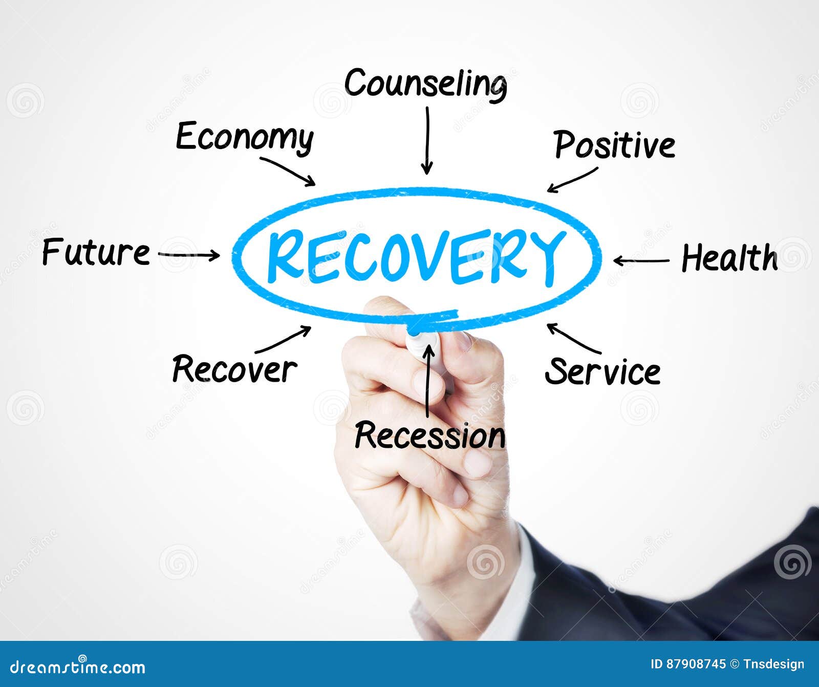 Recovery stock image. Image of depreciation, chart, confidence - 87908745