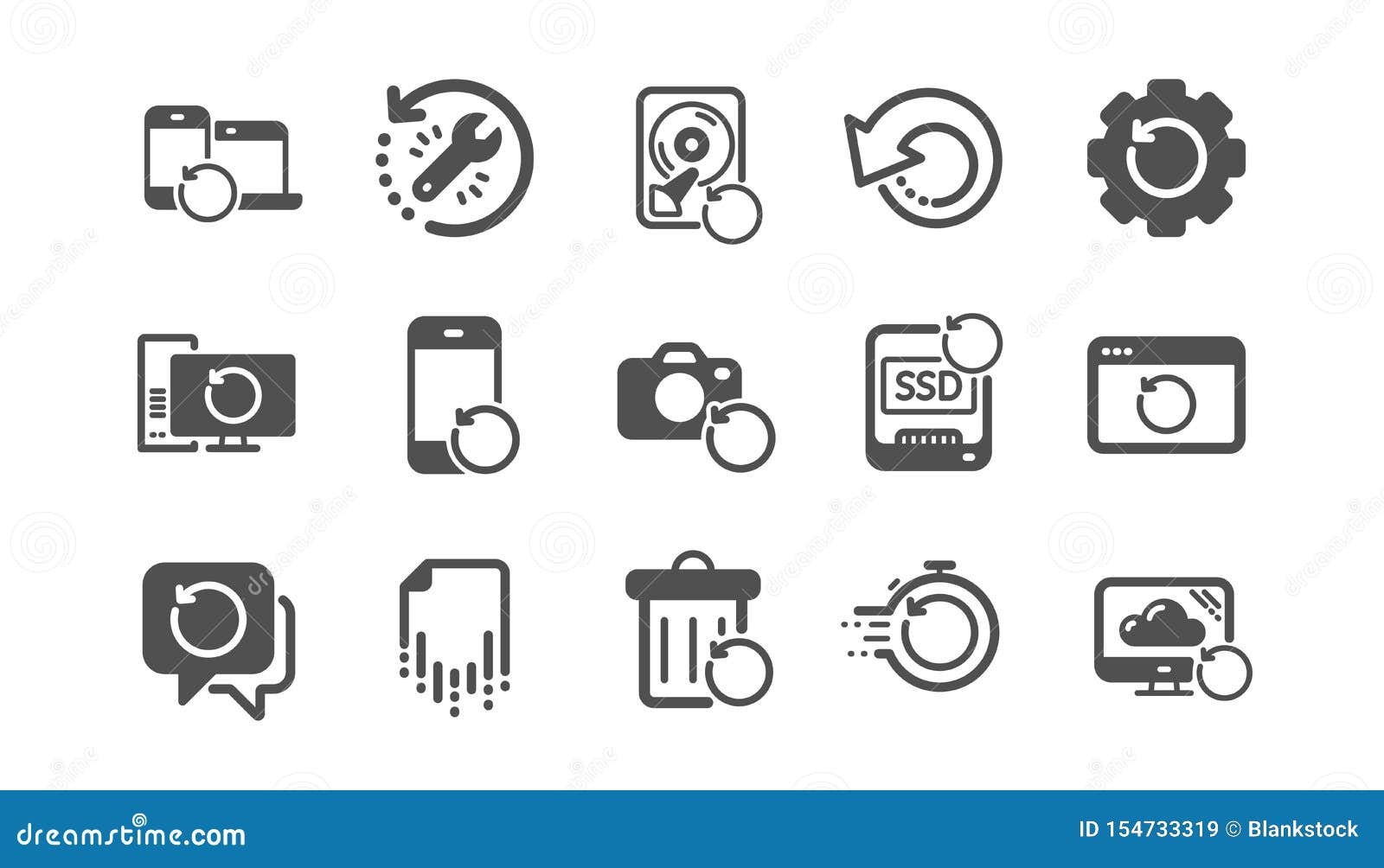 Recovery Icons. Backup, Restore Data And Recover File. Classic Set ... Recovery Icons. Backup, Restore Data And Recover File. Classic Set ...