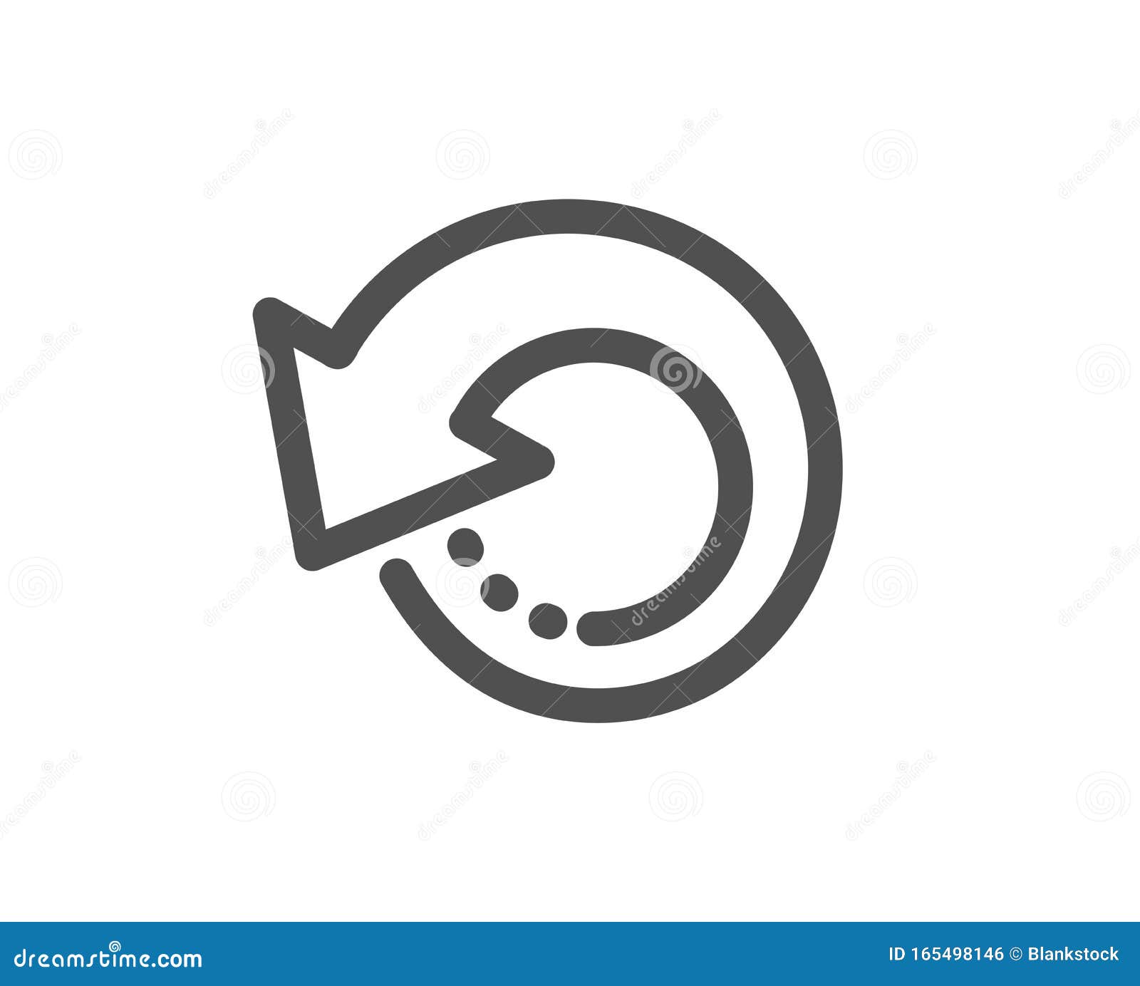 Recovery Info Icon. Backup Data Sign. Restore Information. Vector Stock ...