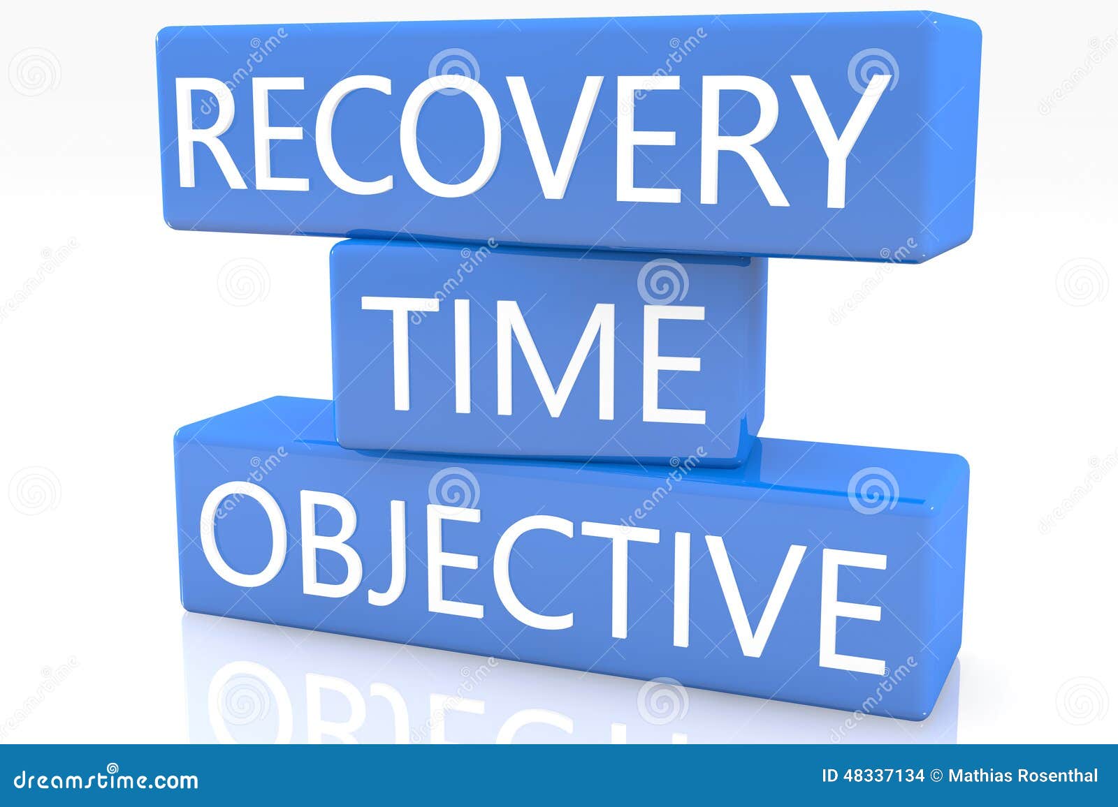 Recovery Time Objective Stock Illustration | CartoonDealer.com #43606525